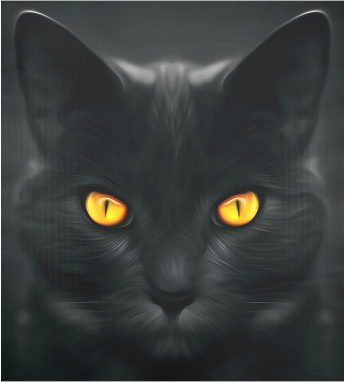 GZHJMY Black Cat Dishwasher Magnet Sticker Cover, Kitchen Appliance ...