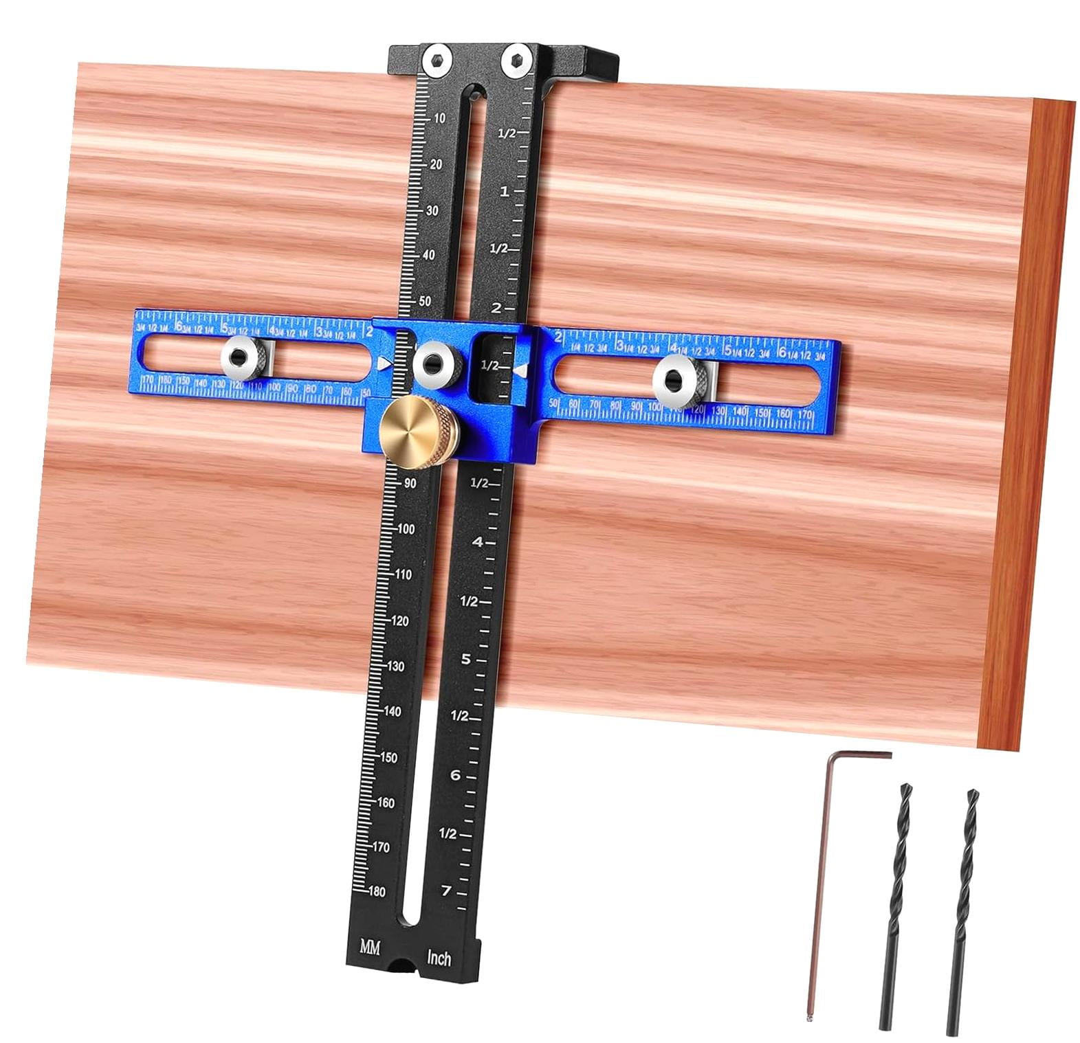 GZHJMY Cabinet Handle Jig, Adjustable Cabinet Hole Drilling Template ...