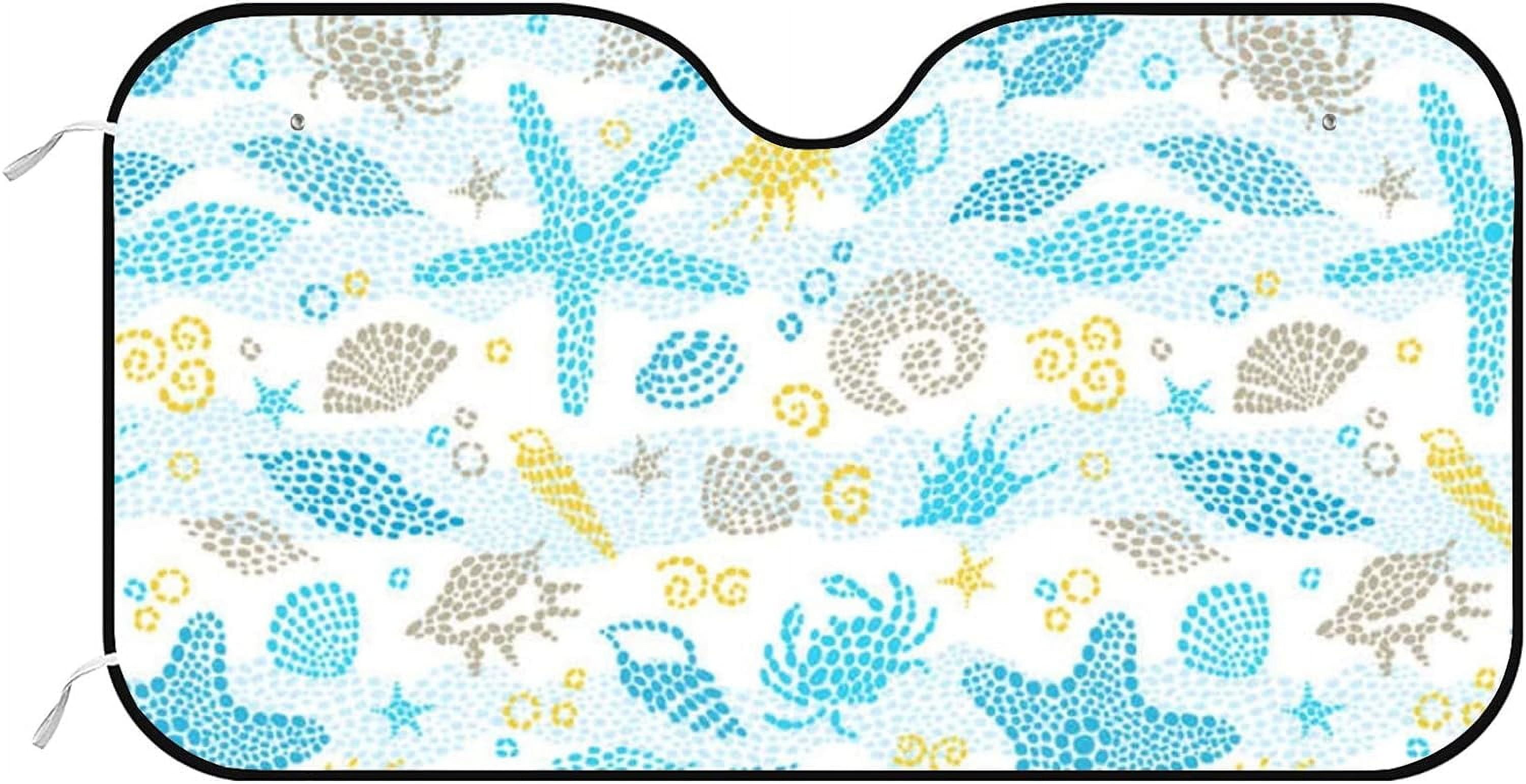 GZHJMY Car Front Windshield Sunshade UV Heat Protection, Foldable Auto ...