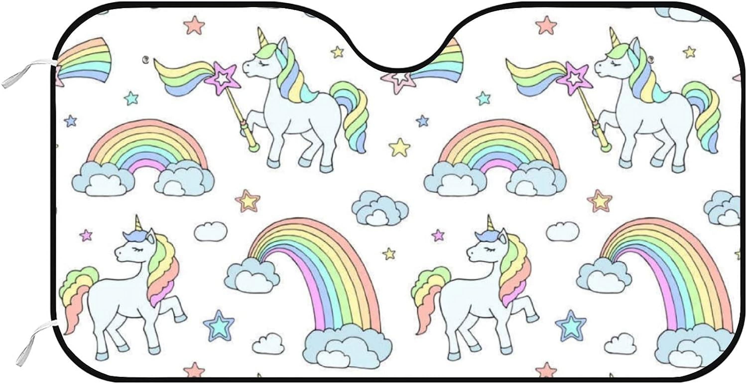 GZHJMY Car Front Windshield Sunshade UV Heat Protection, Foldable Auto ...