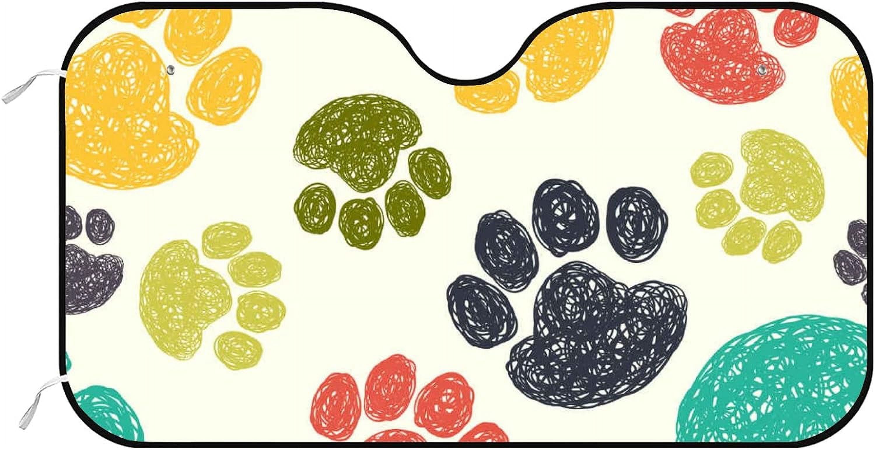 GZHJMY Car Front Windshield Sunshade UV Heat Protection, Foldable Auto ...