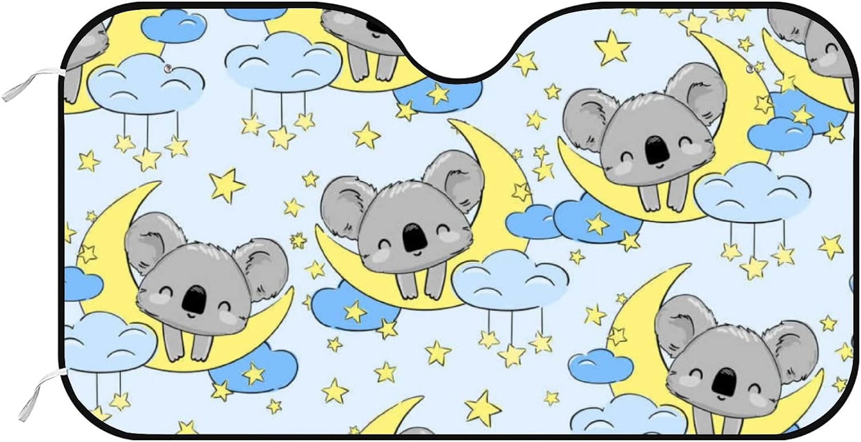 GZHJMY Car Front Windshield Sunshade UV Heat Protection, Foldable Auto ...