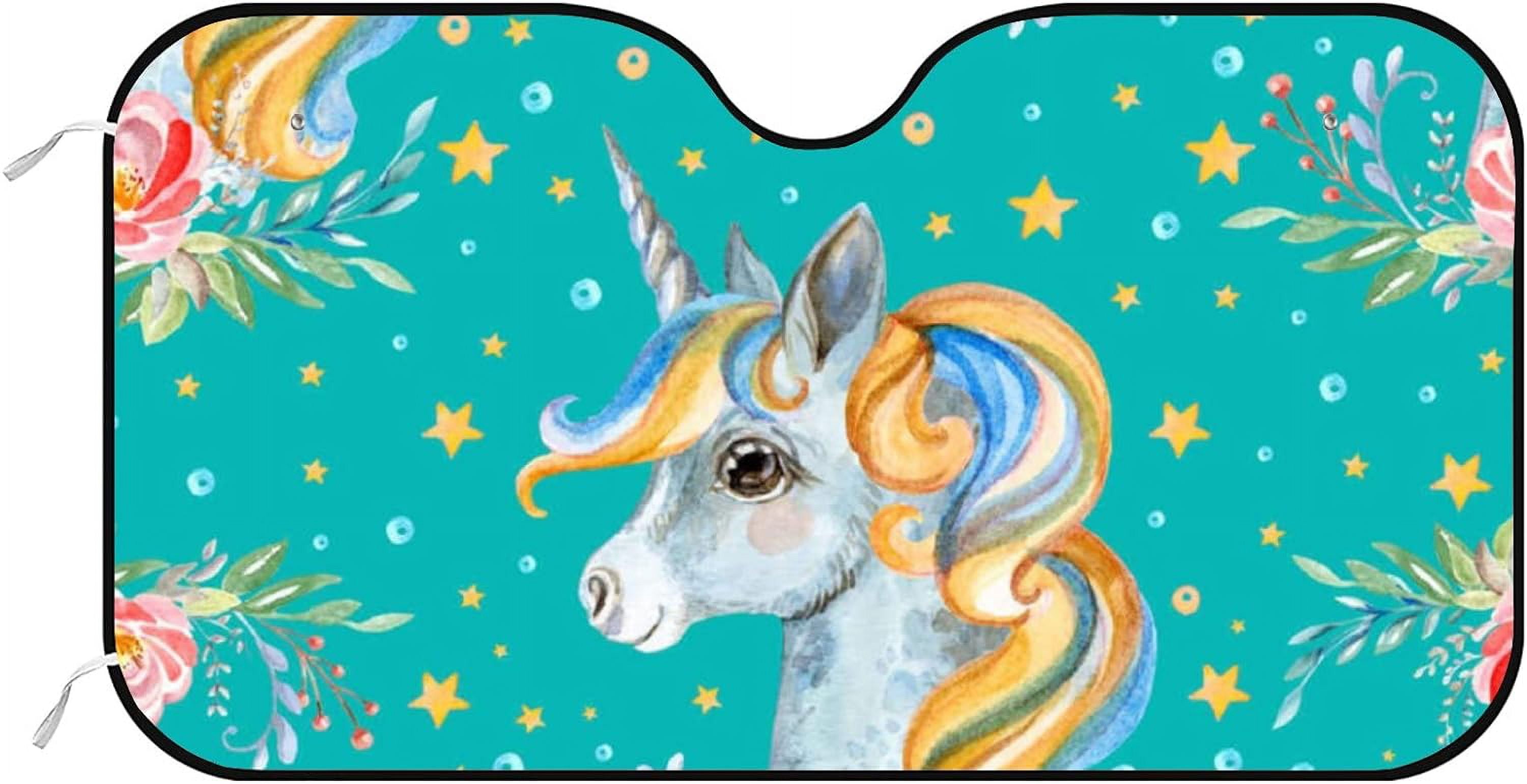 GZHJMY Car Front Windshield Sunshade UV Heat Protection, Foldable Auto ...