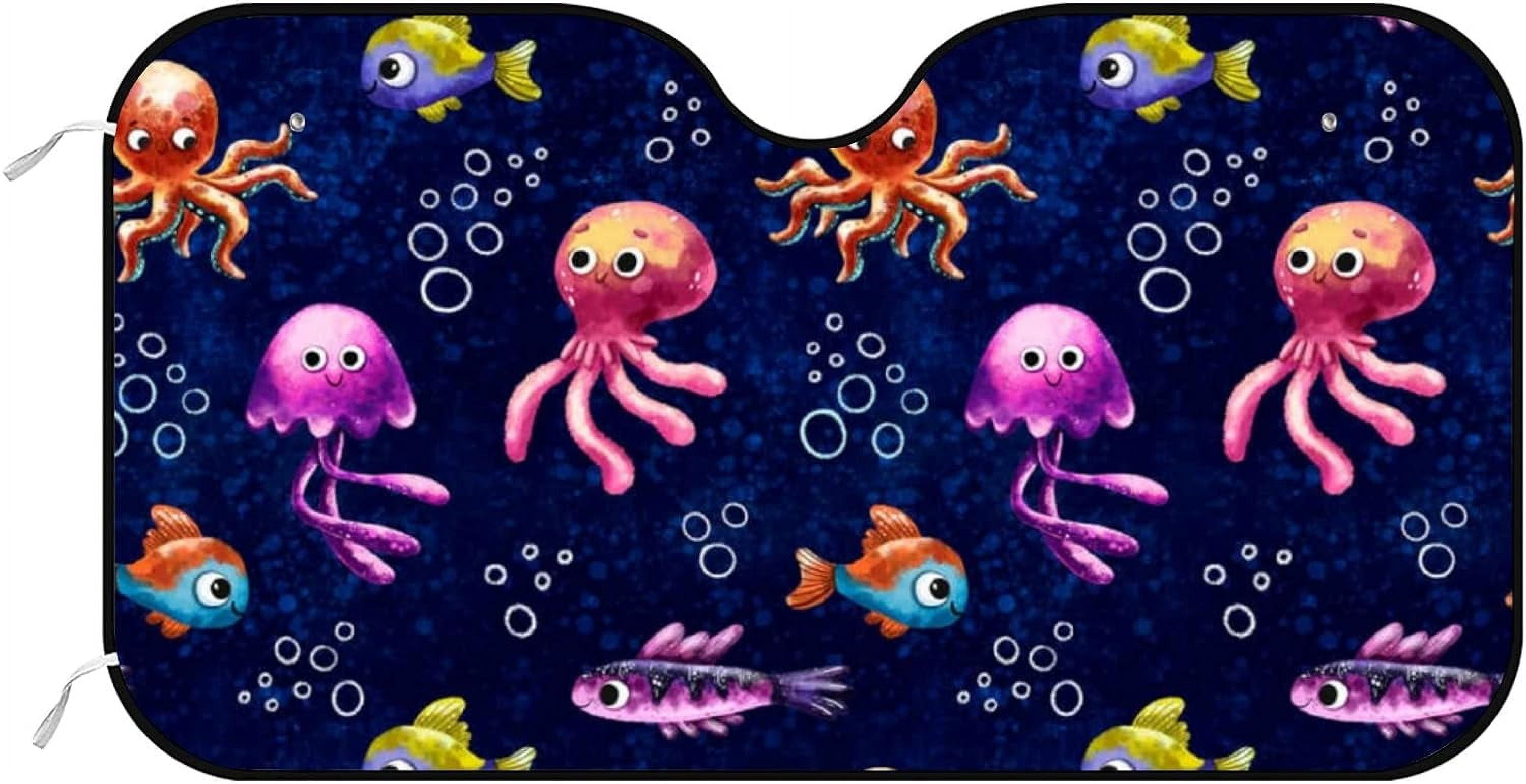 GZHJMY Car Front Windshield Sunshade UV Heat Protection, Foldable Auto ...