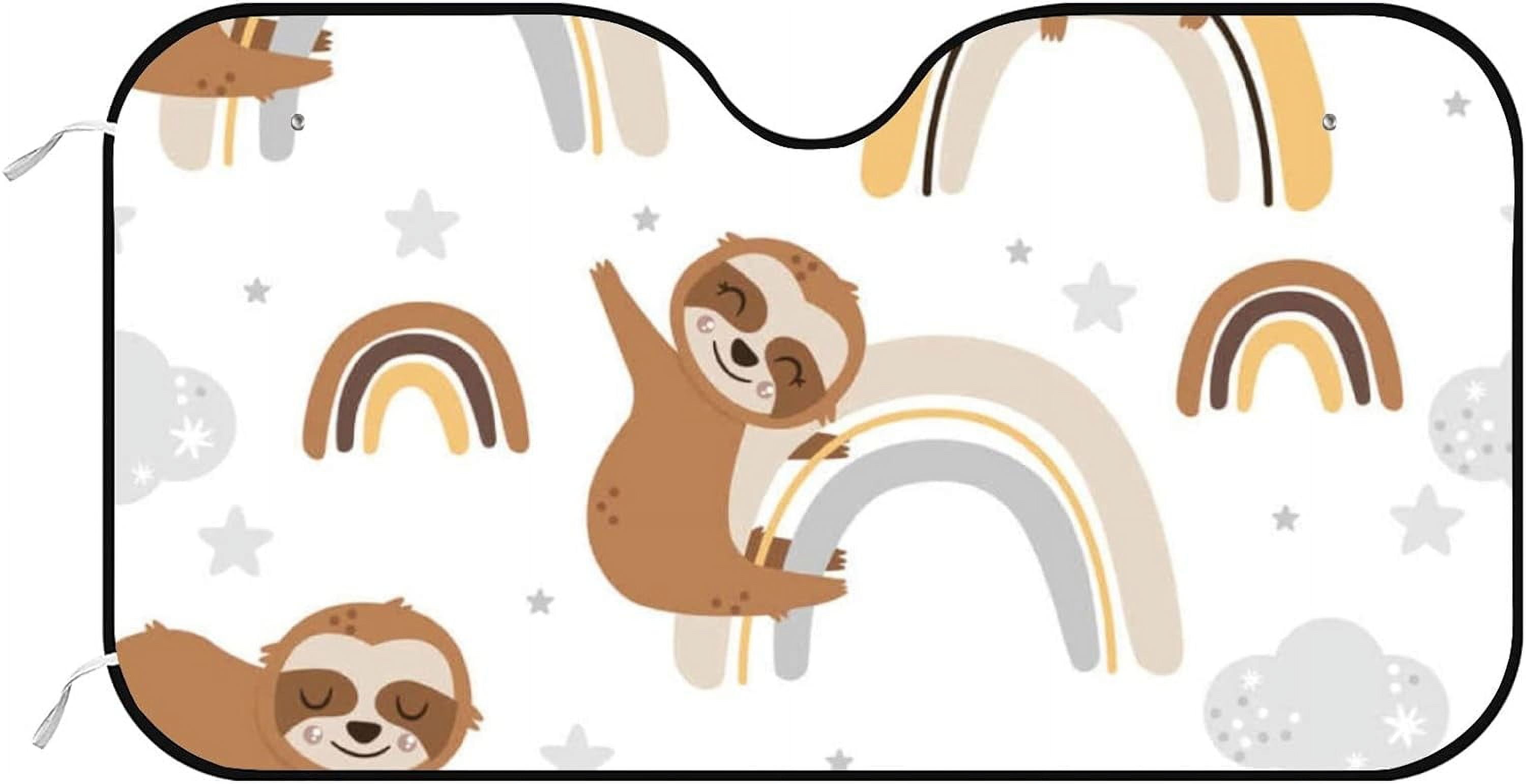 GZHJMY Car Front Windshield Sunshade UV Heat Protection, Foldable Auto ...