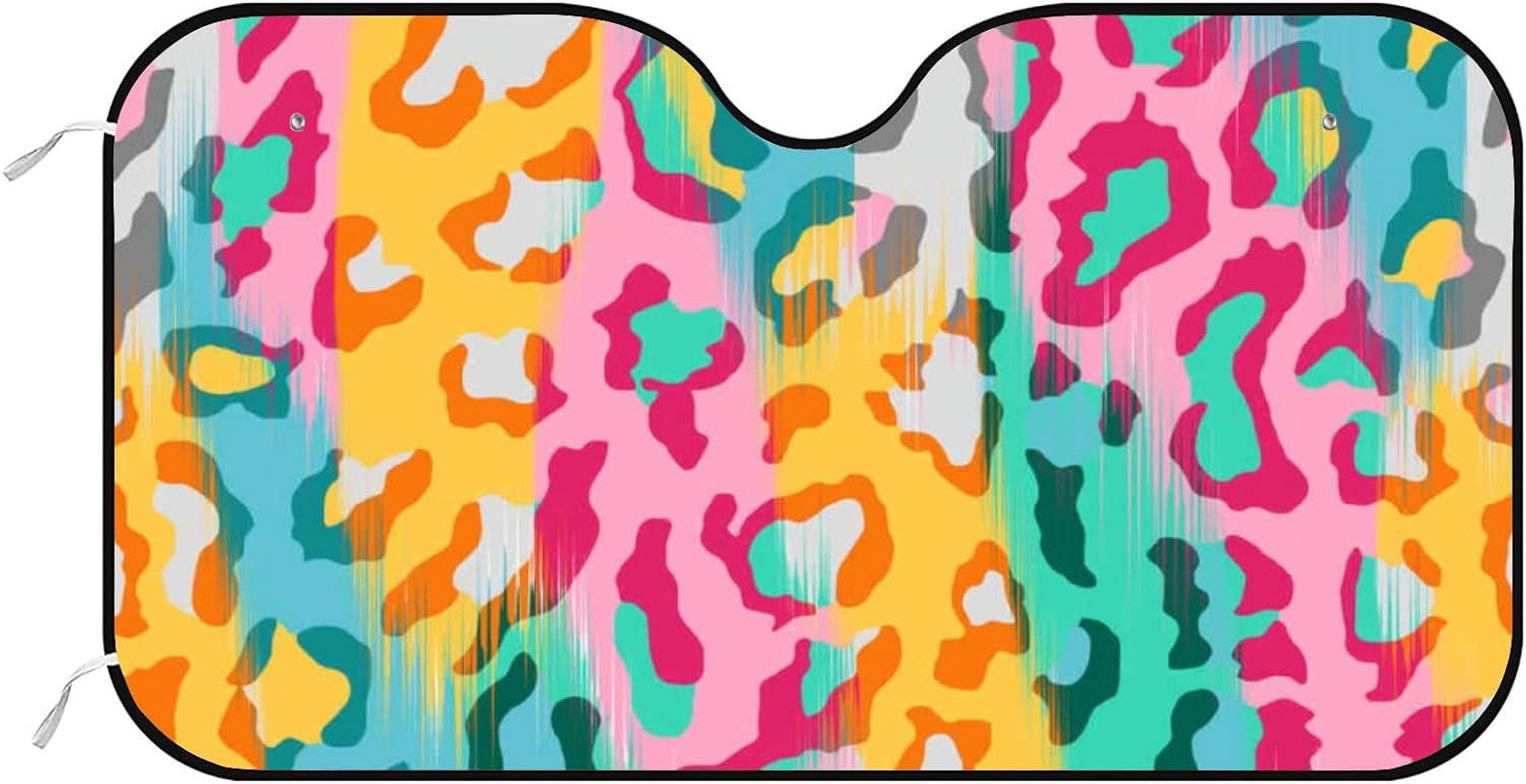 GZHJMY Car Front Windshield Sunshade UV Heat Protection, Foldable Auto ...