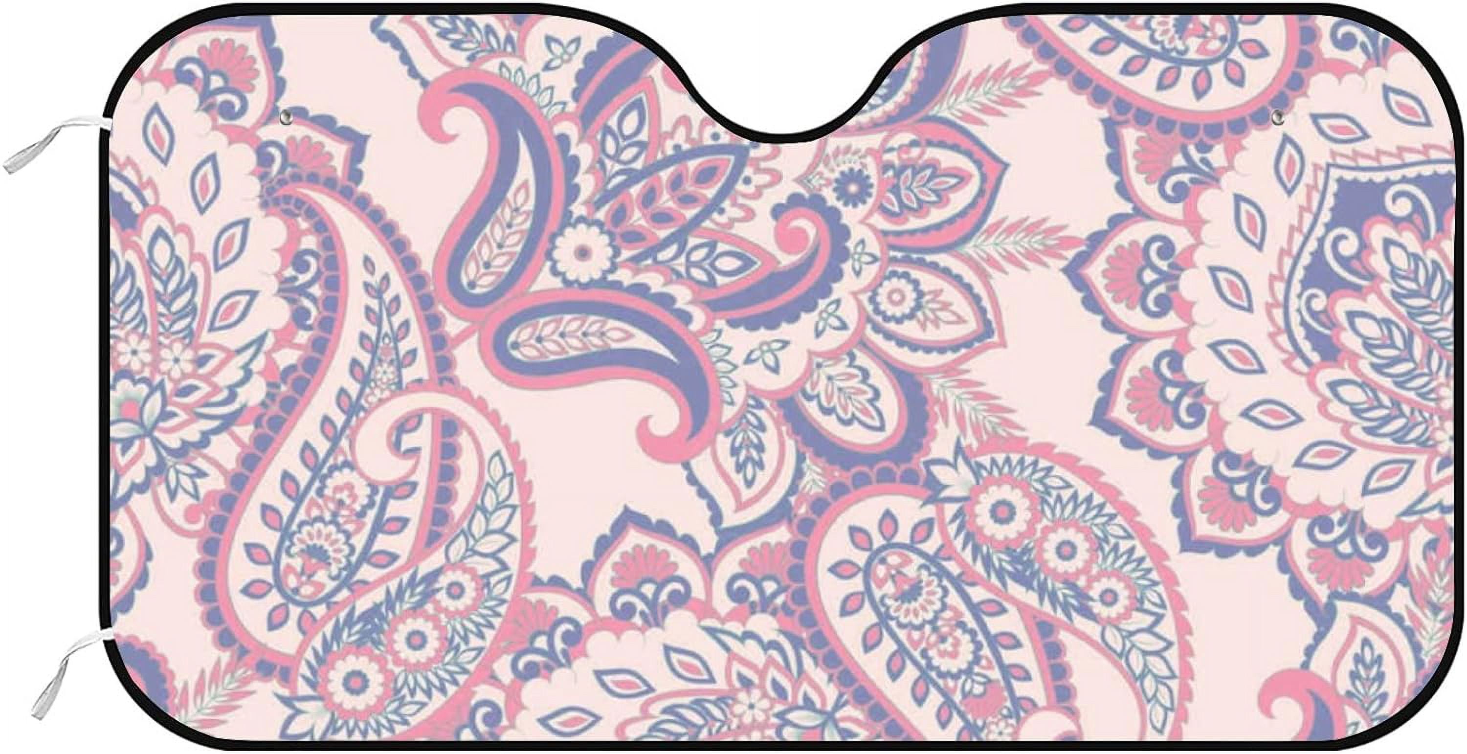 GZHJMY Car Front Windshield Sunshade UV Heat Protection, Foldable Auto ...