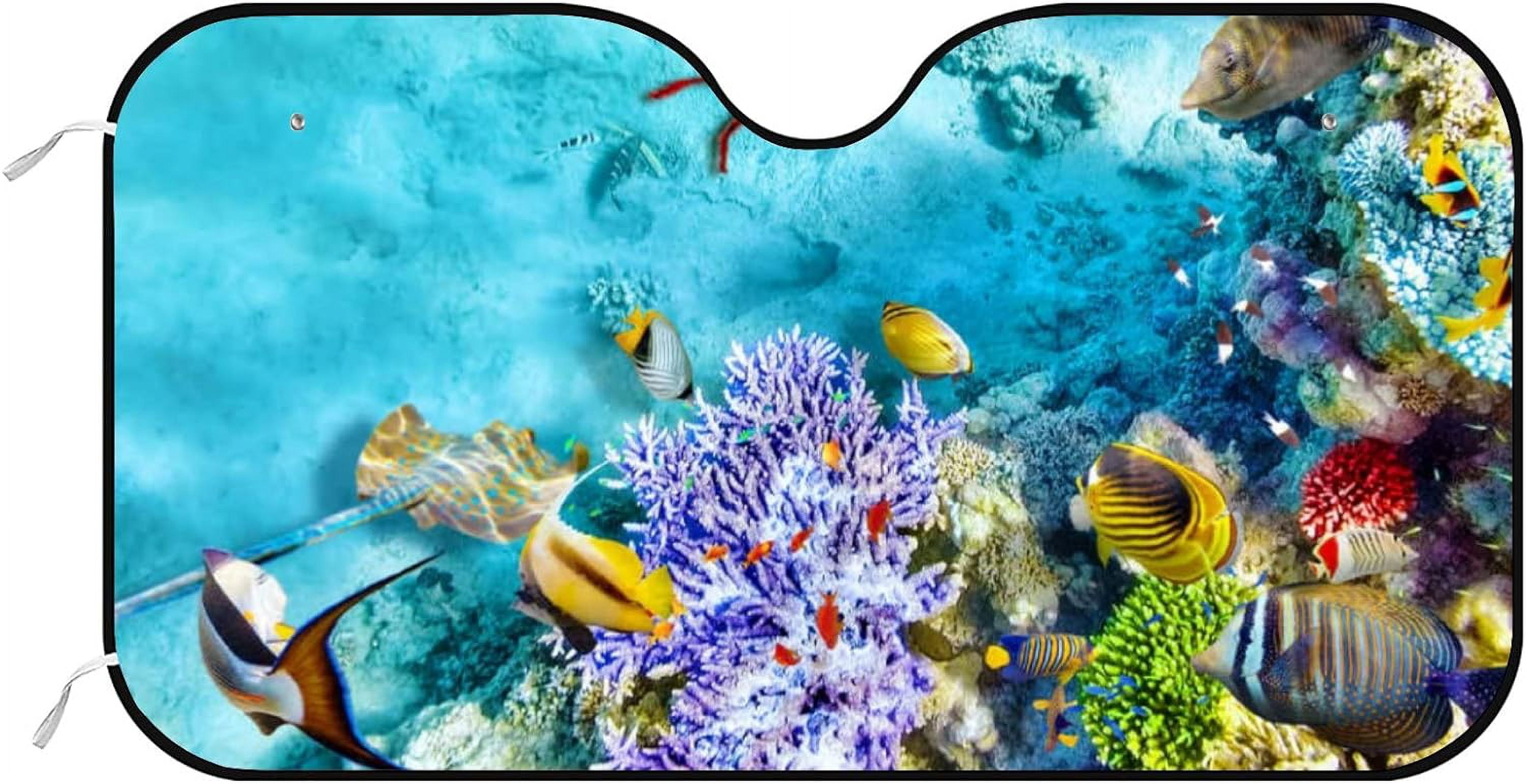 GZHJMY Car Front Windshield Sunshade UV Heat Protection, Foldable Auto ...