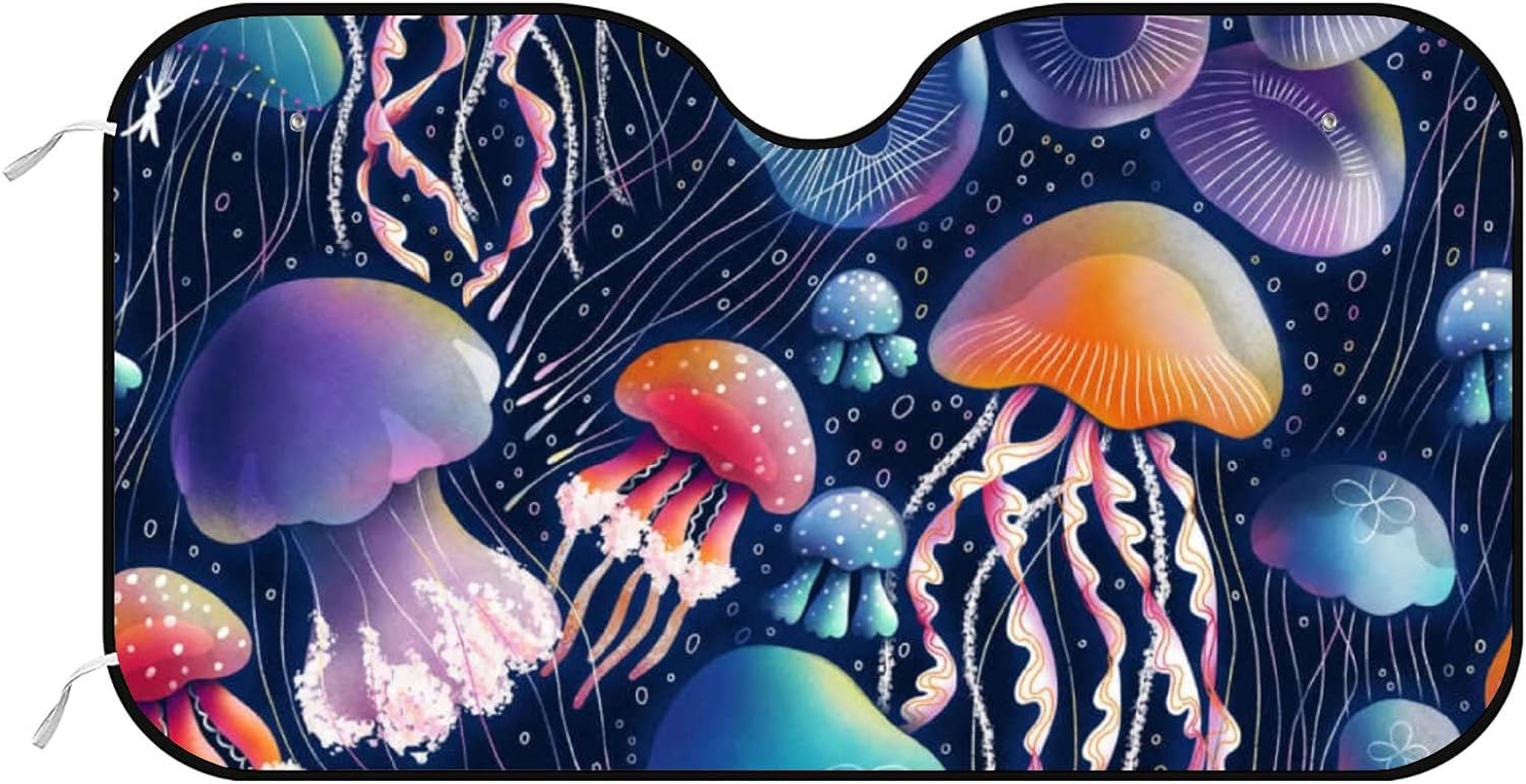 GZHJMY Car Front Windshield Sunshade UV Heat Protection, Foldable Auto ...