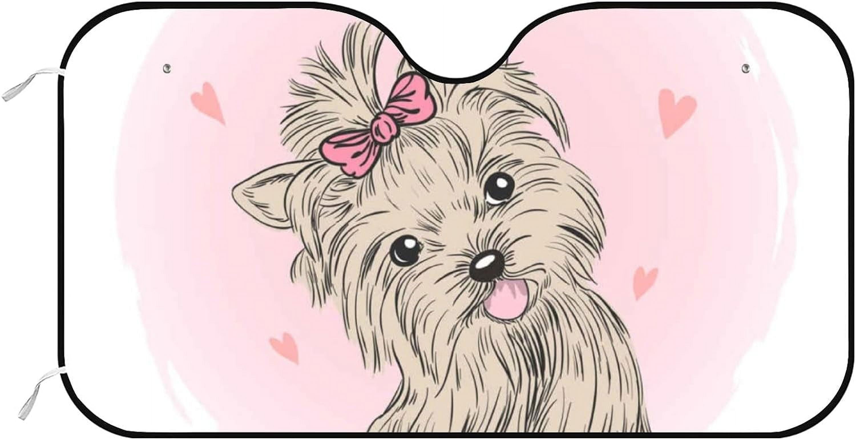 GZHJMY Car Front Windshield Sunshade UV Heat Protection, Foldable Auto ...