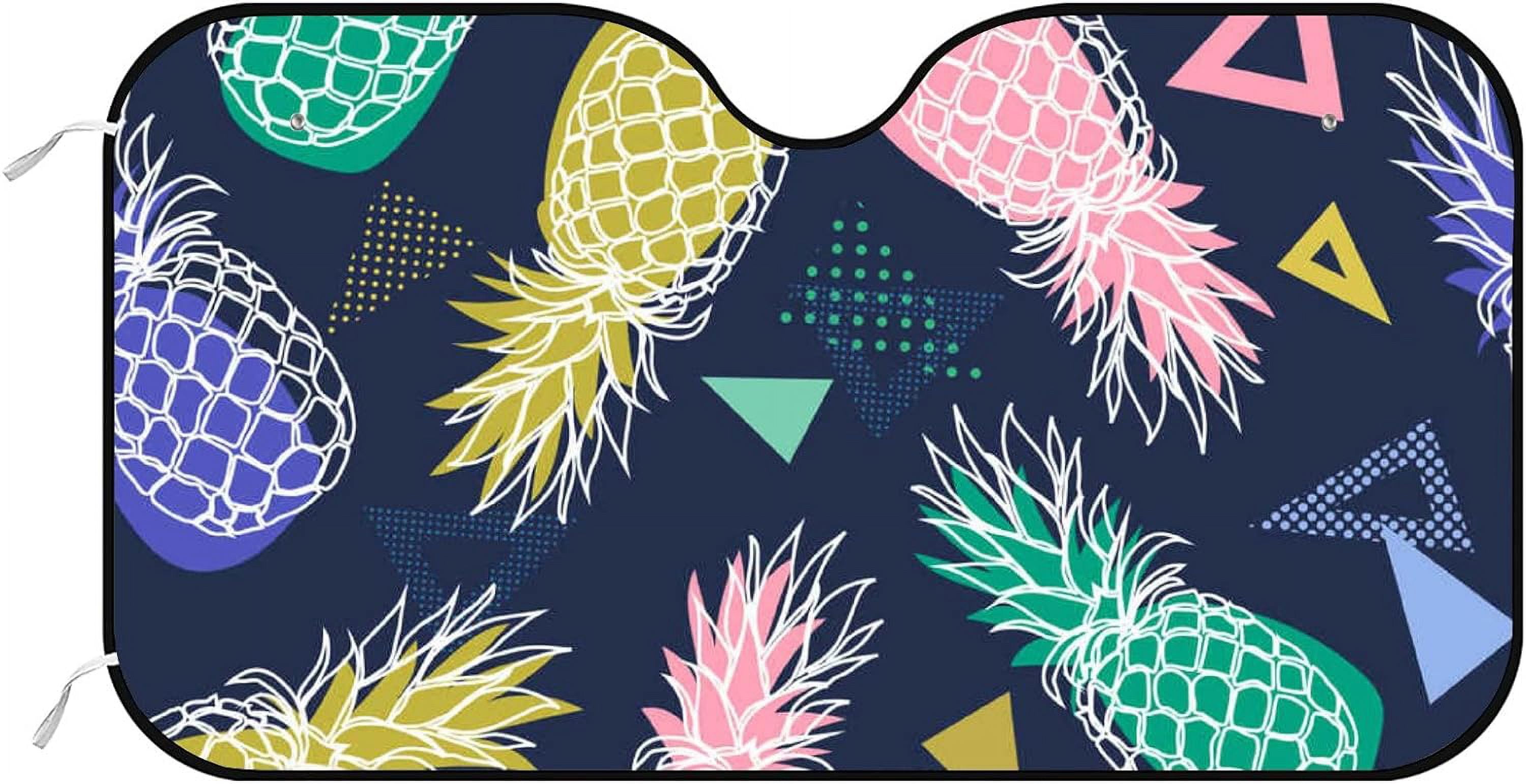 GZHJMY Car Front Windshield Sunshade UV Heat Protection, Foldable Auto ...