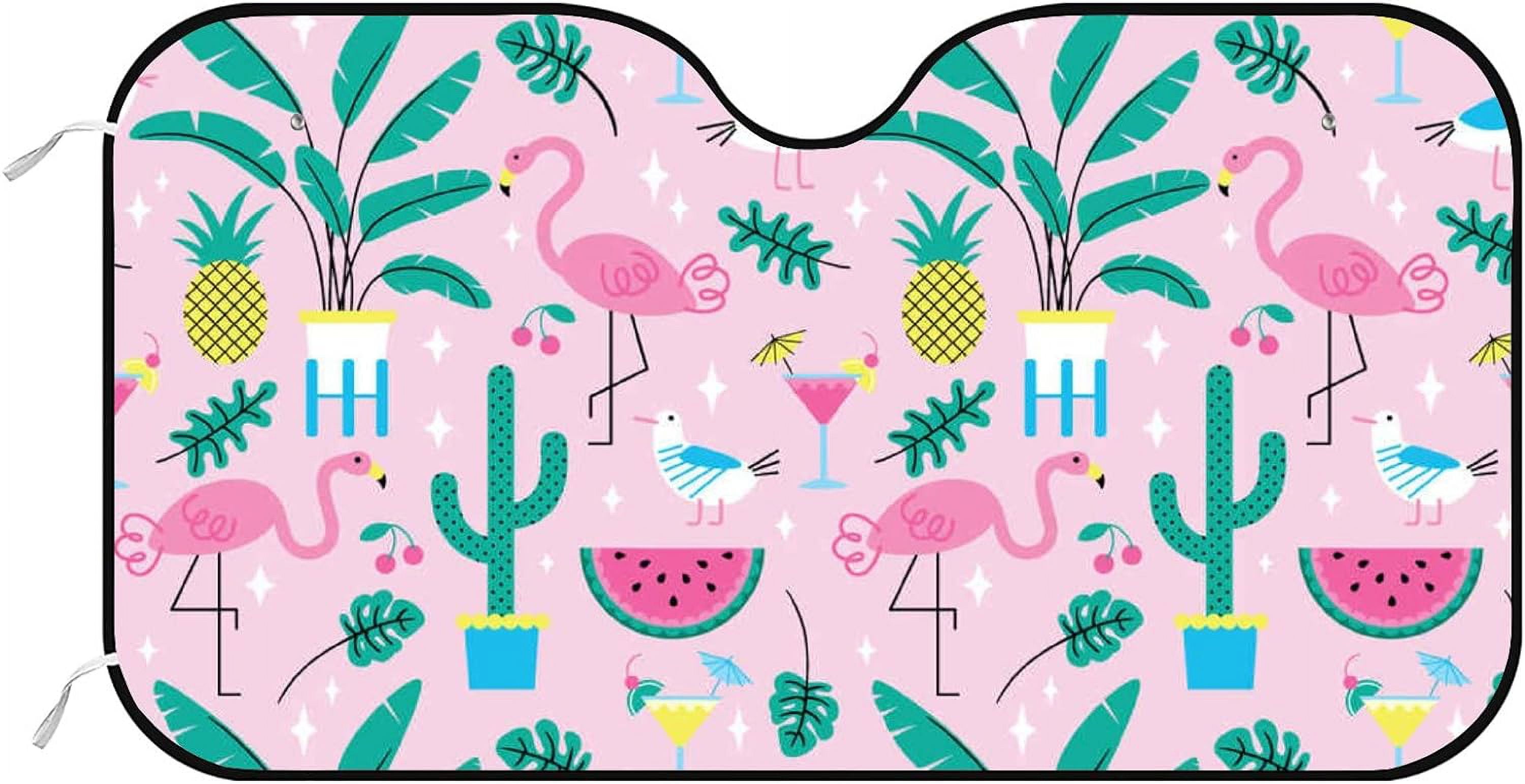 GZHJMY Car Front Windshield Sunshade UV Heat Protection, Foldable Auto ...