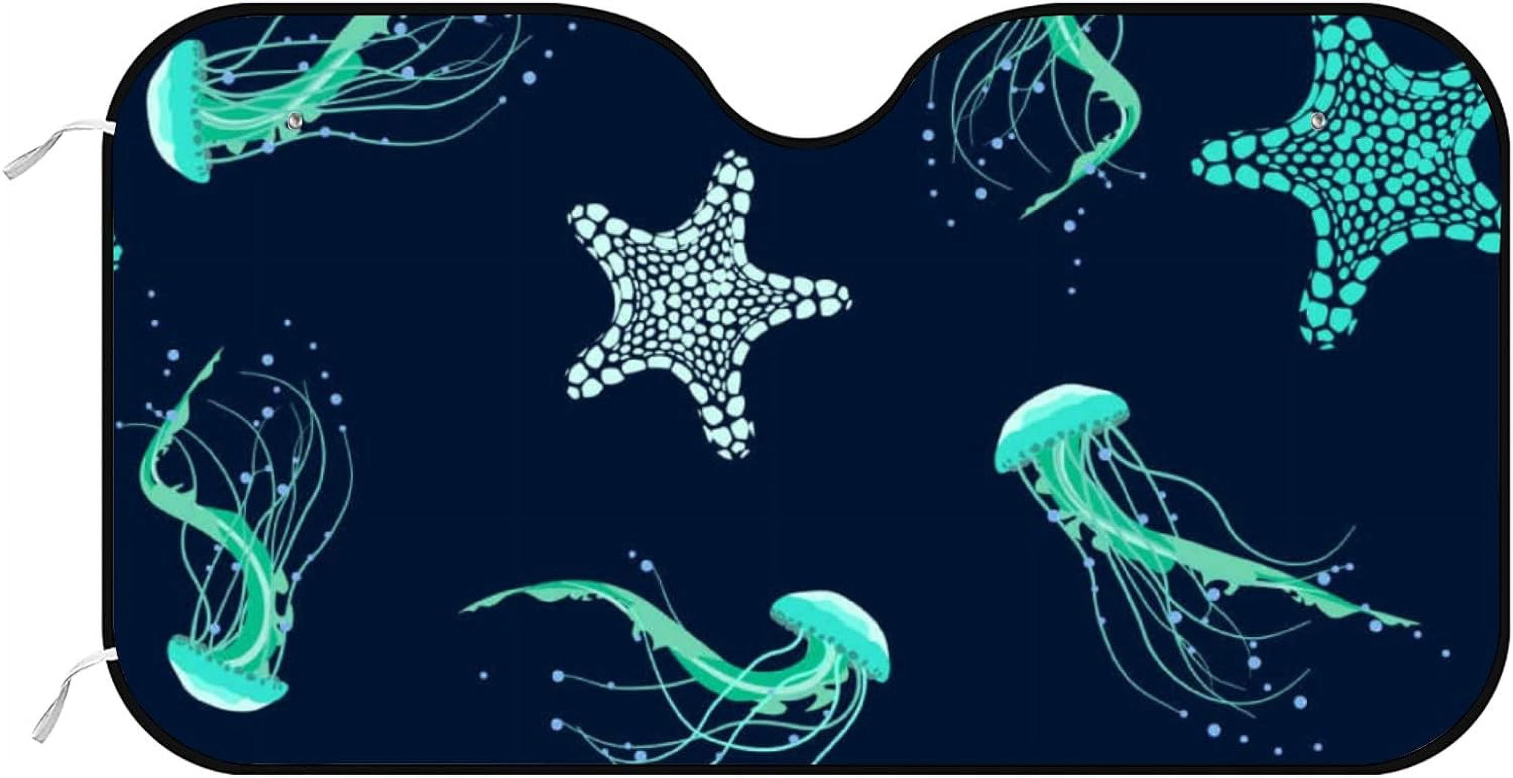 GZHJMY Car Front Windshield Sunshade UV Heat Protection, Foldable Auto ...