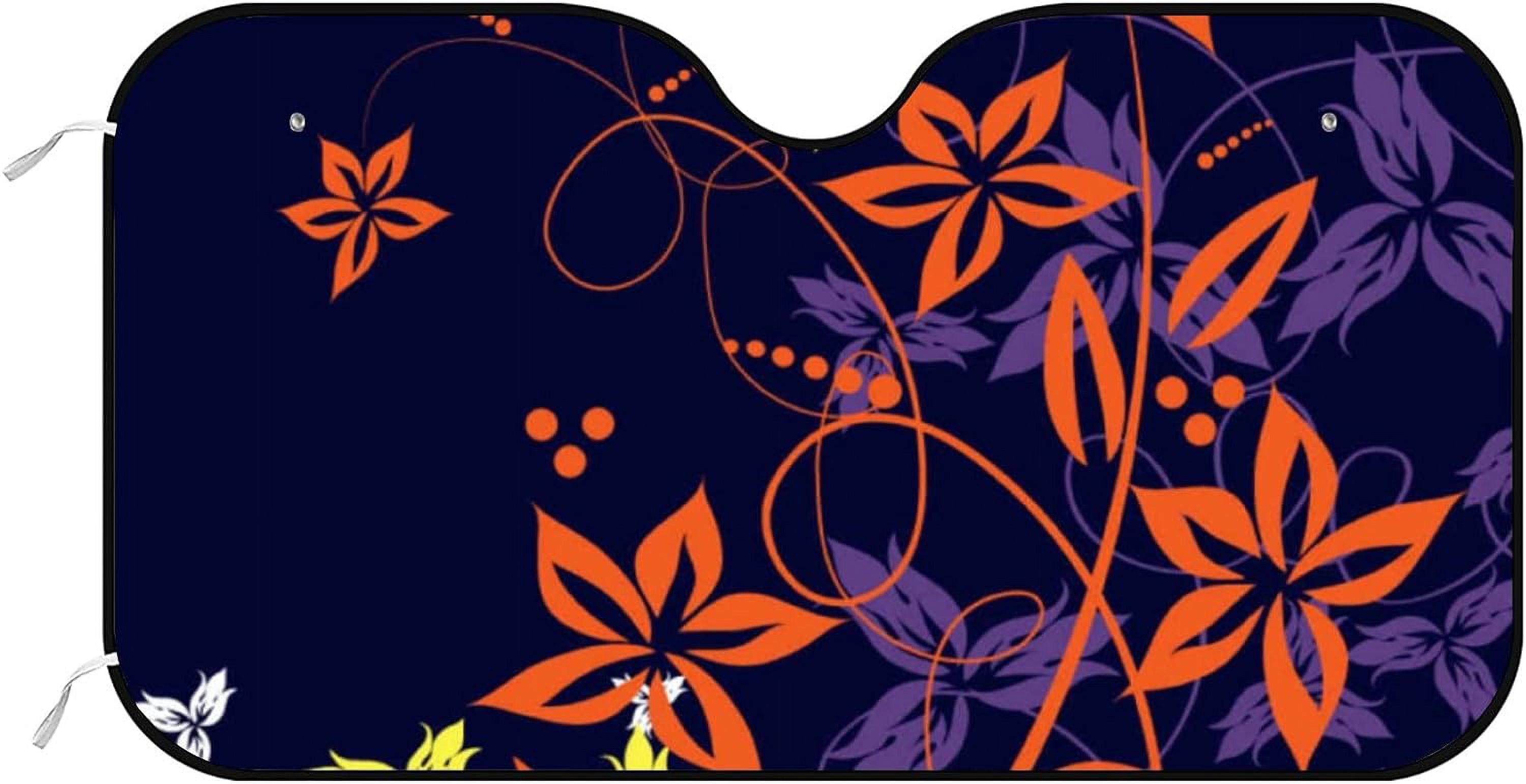 GZHJMY Car Front Windshield Sunshade UV Heat Protection, Foldable Auto ...