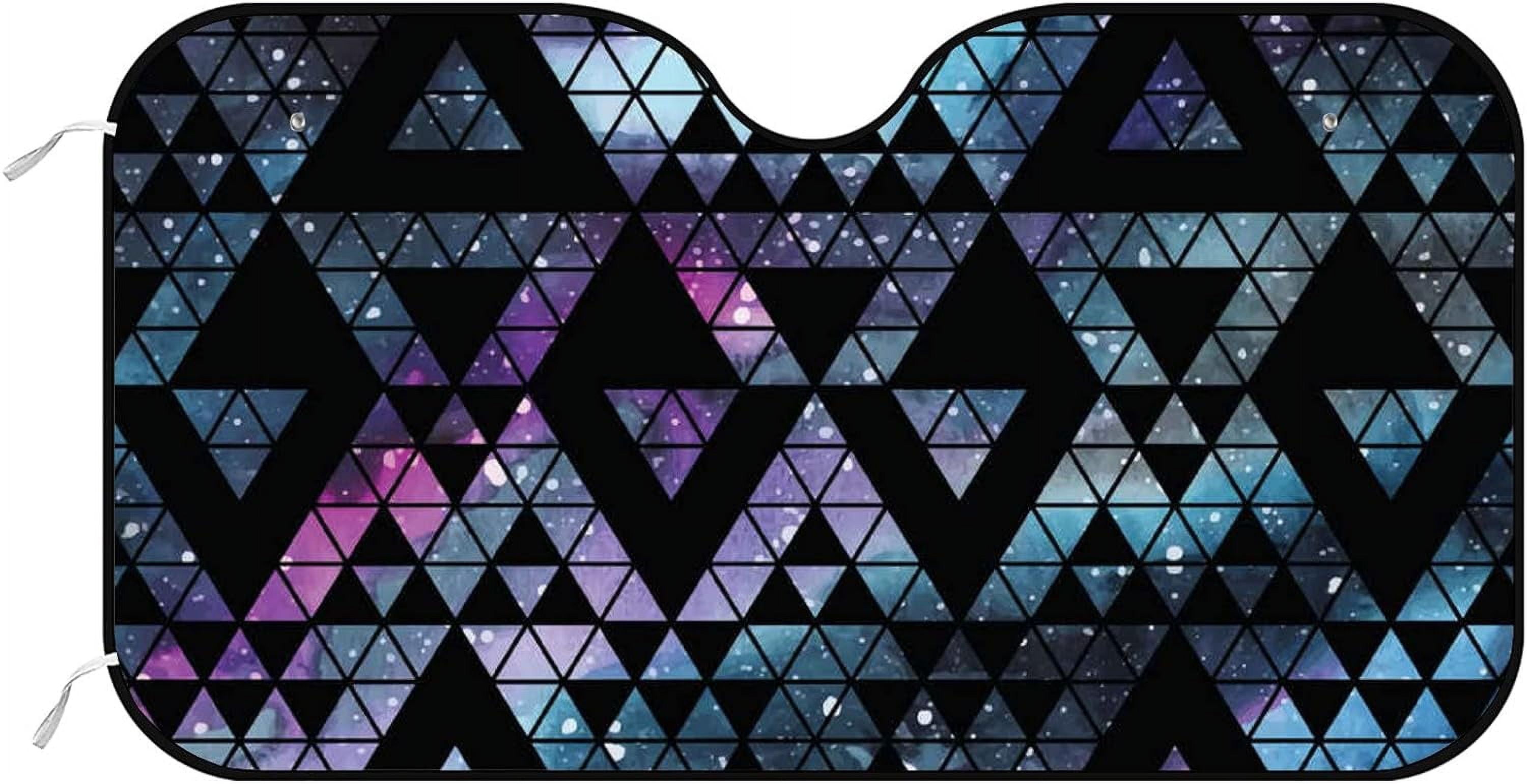 GZHJMY Car Front Windshield Sunshade UV Heat Protection, Foldable Auto ...