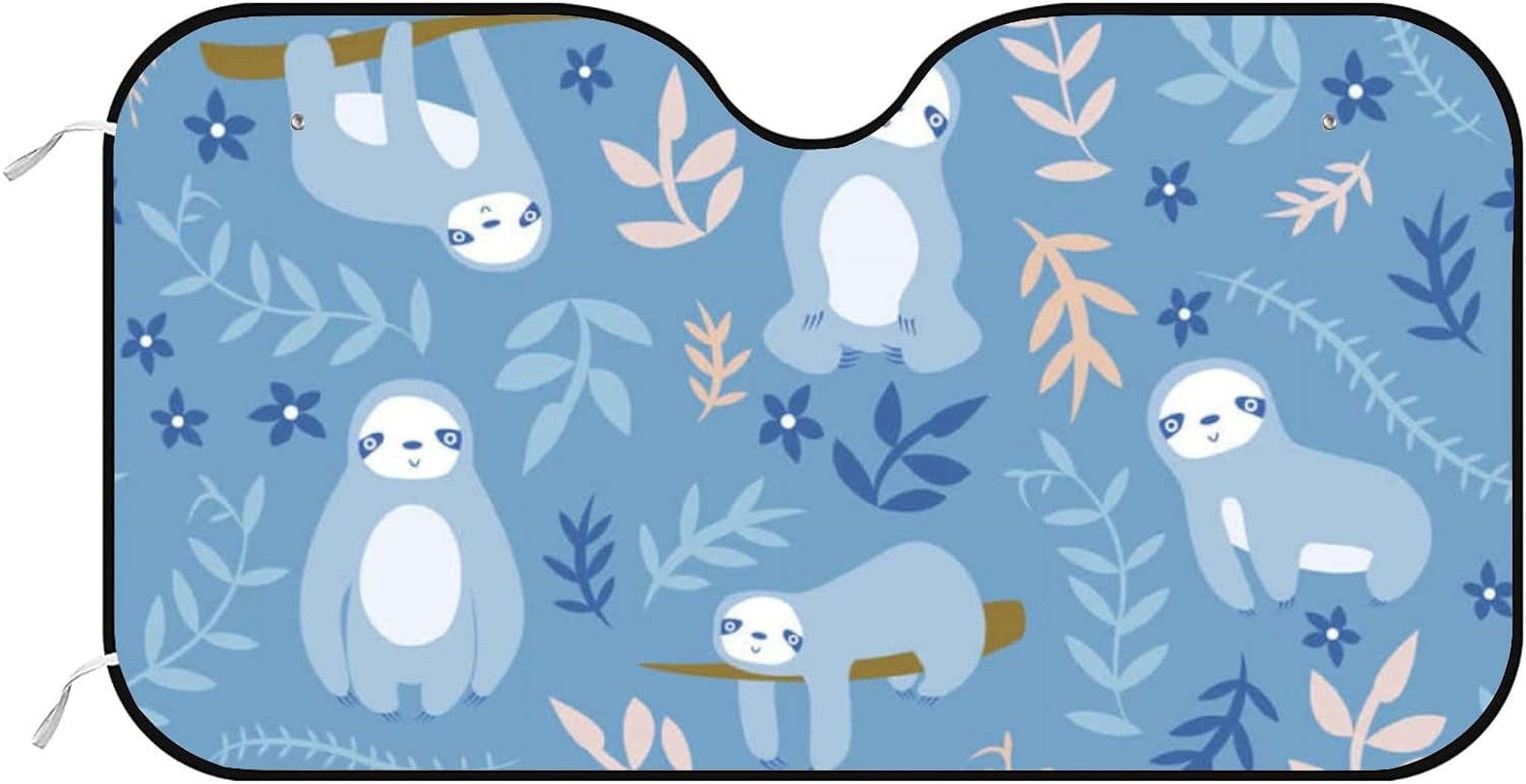 GZHJMY Car Front Windshield Sunshade UV Heat Protection, Foldable Auto ...