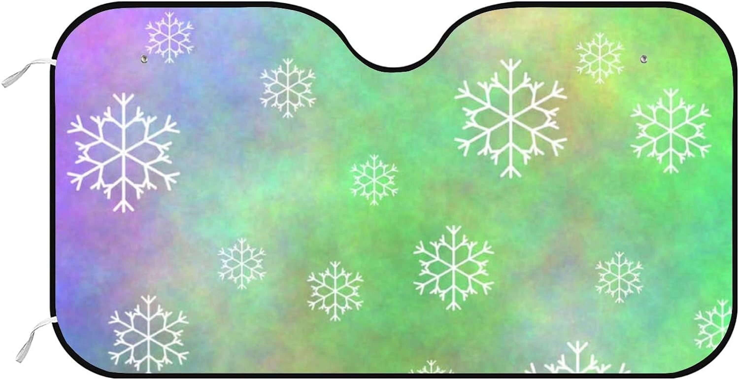 GZHJMY Car Front Windshield Sunshade UV Heat Protection, Foldable Auto ...