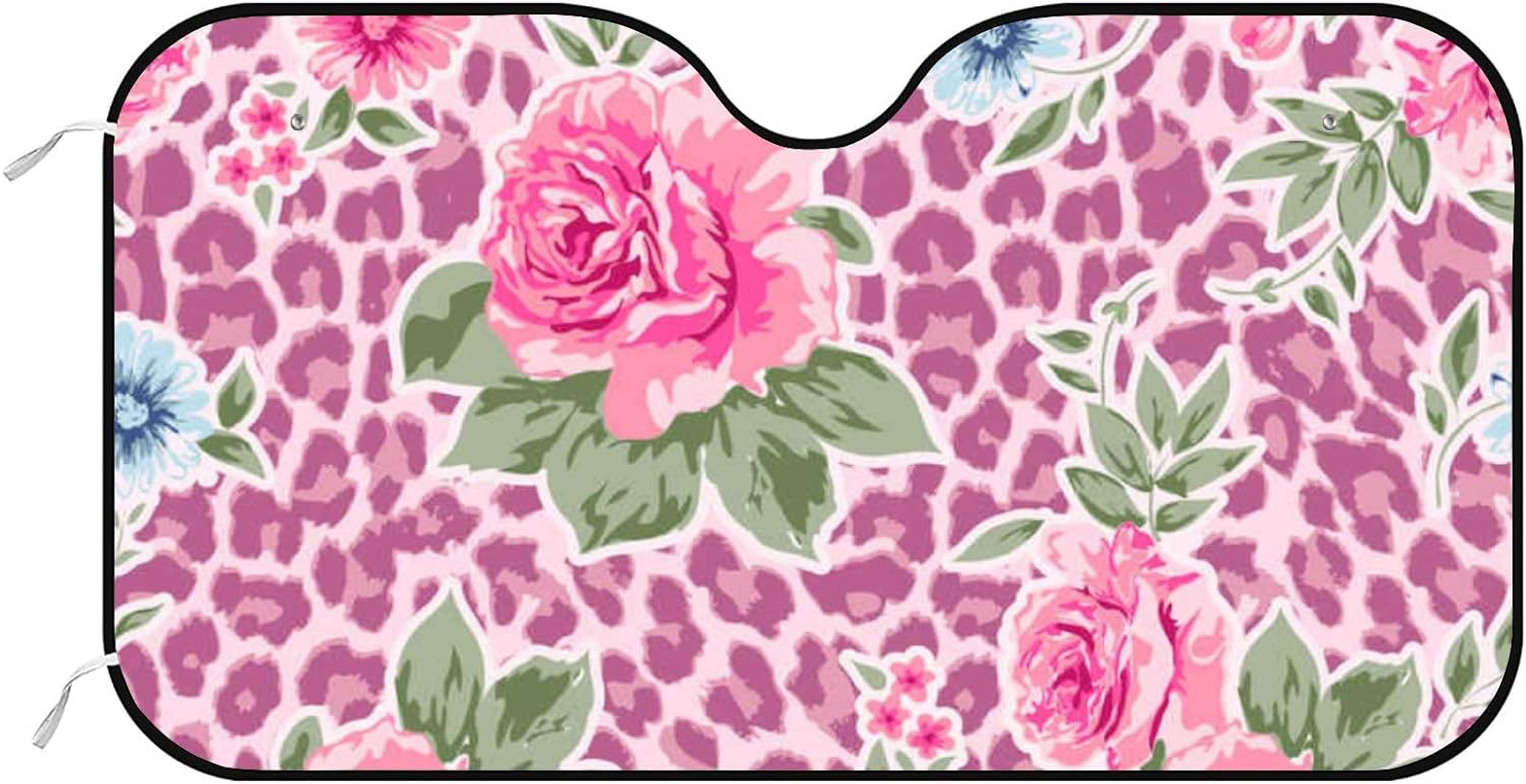 GZHJMY Car Front Windshield Sunshade UV Heat Protection, Foldable Auto ...