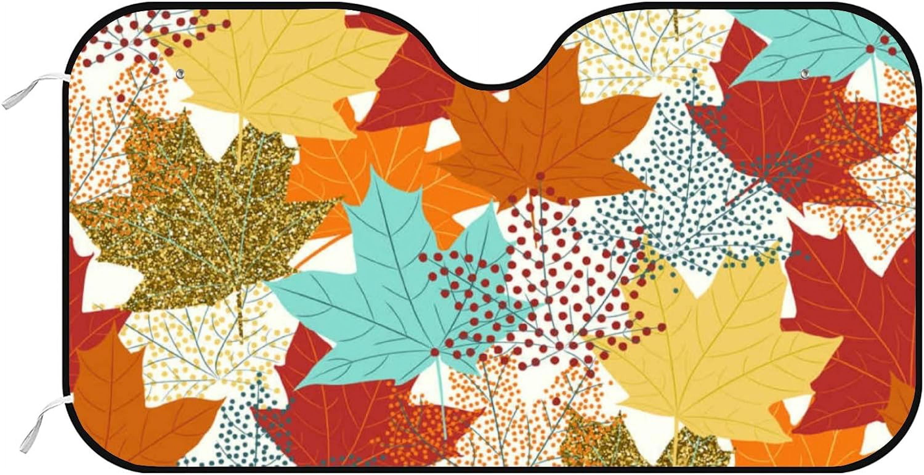 GZHJMY Car Front Windshield Sunshade UV Heat Protection, Foldable Auto ...