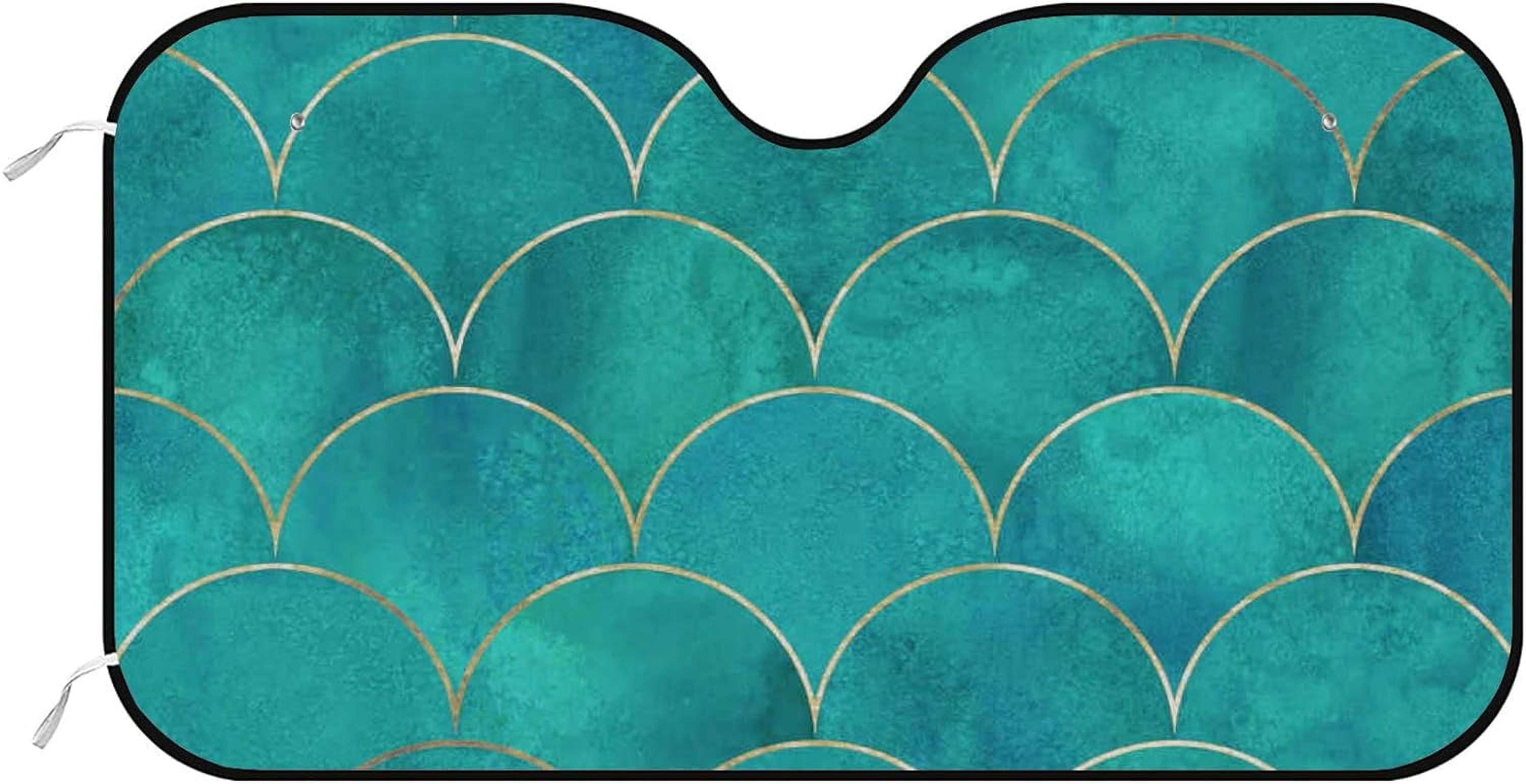 GZHJMY Car Front Windshield Sunshade UV Heat Protection, Foldable Auto ...