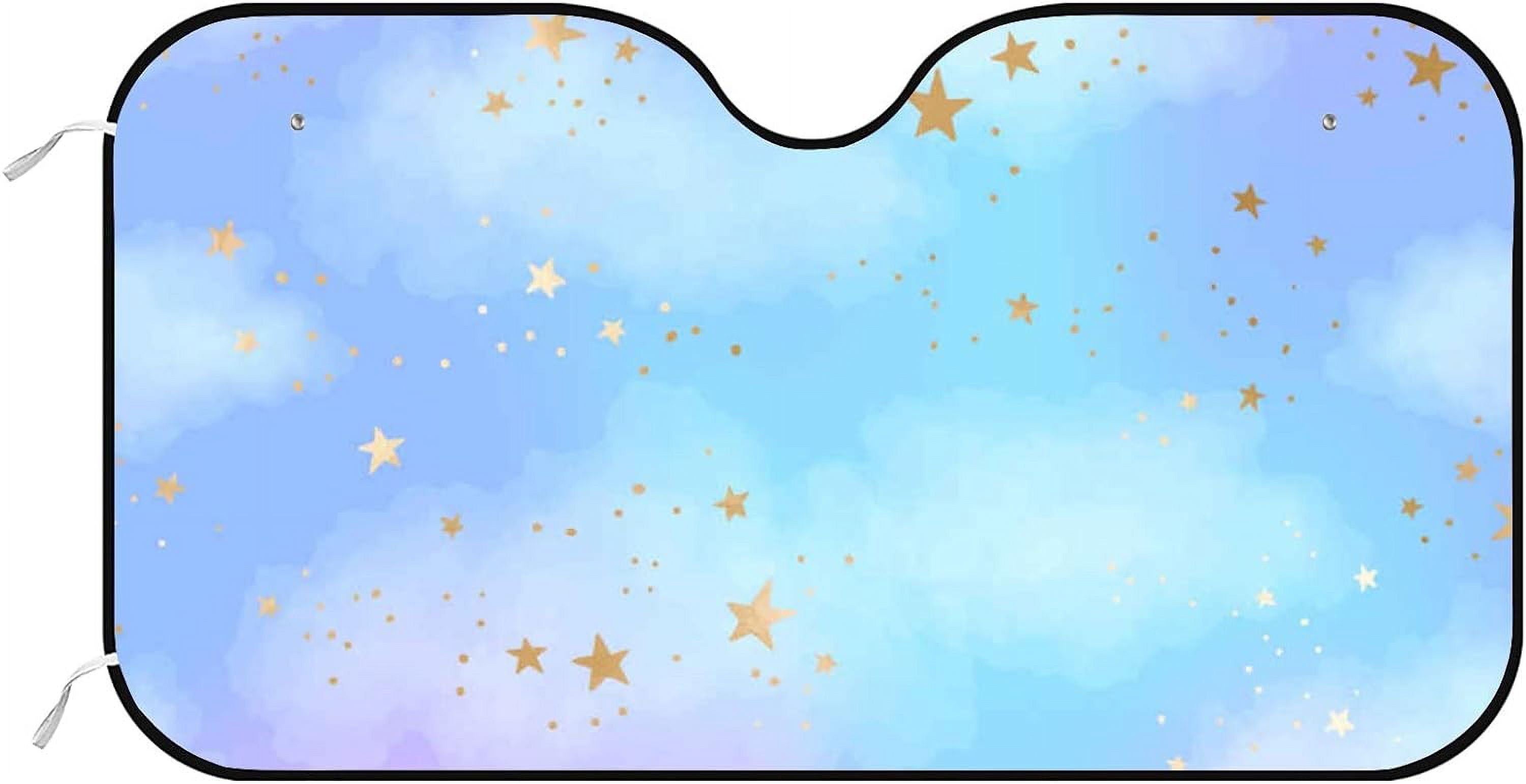 GZHJMY Car Front Windshield Sunshade UV Heat Protection, Foldable Auto ...