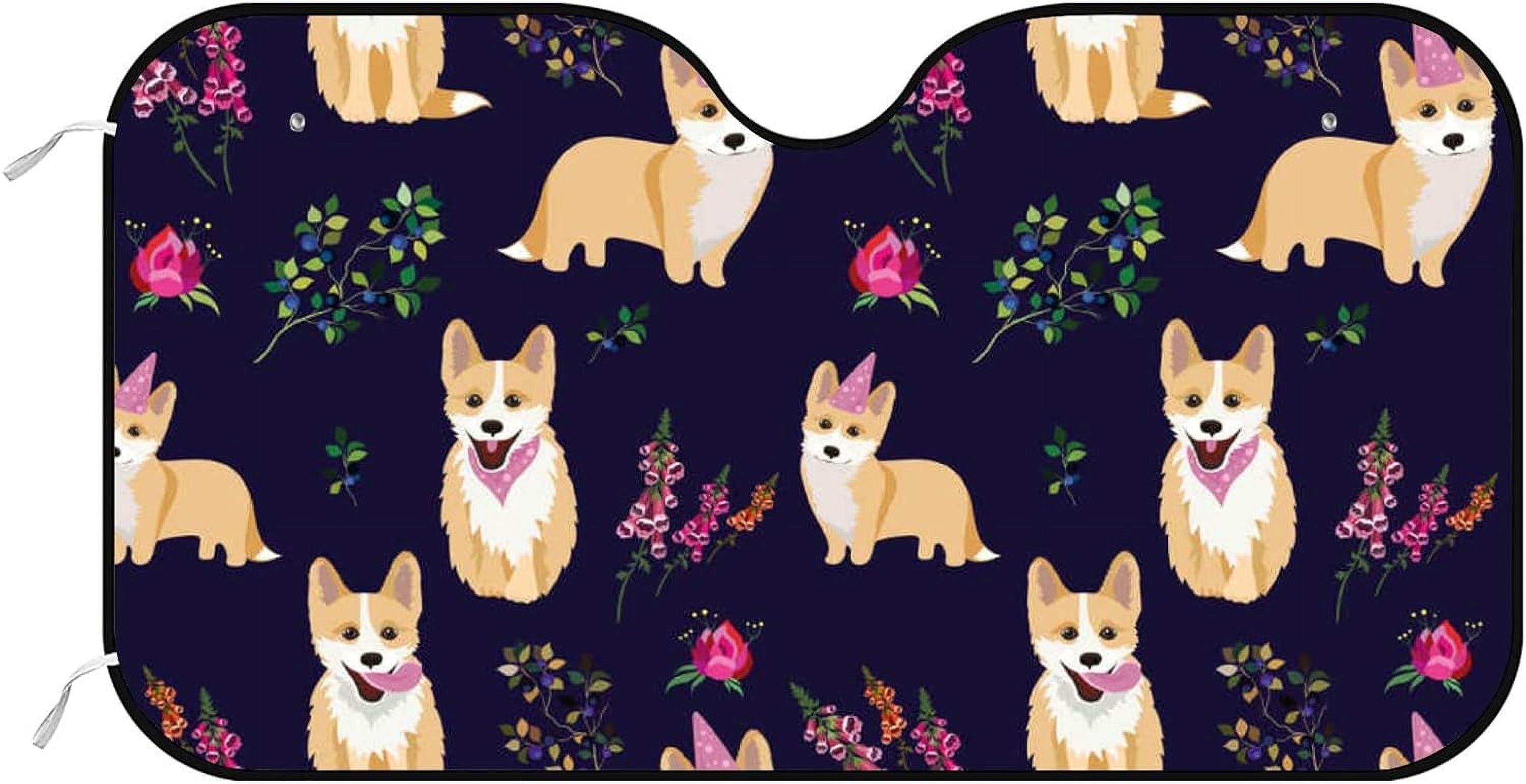 GZHJMY Car Front Windshield Sunshade UV Heat Protection, Foldable Auto ...