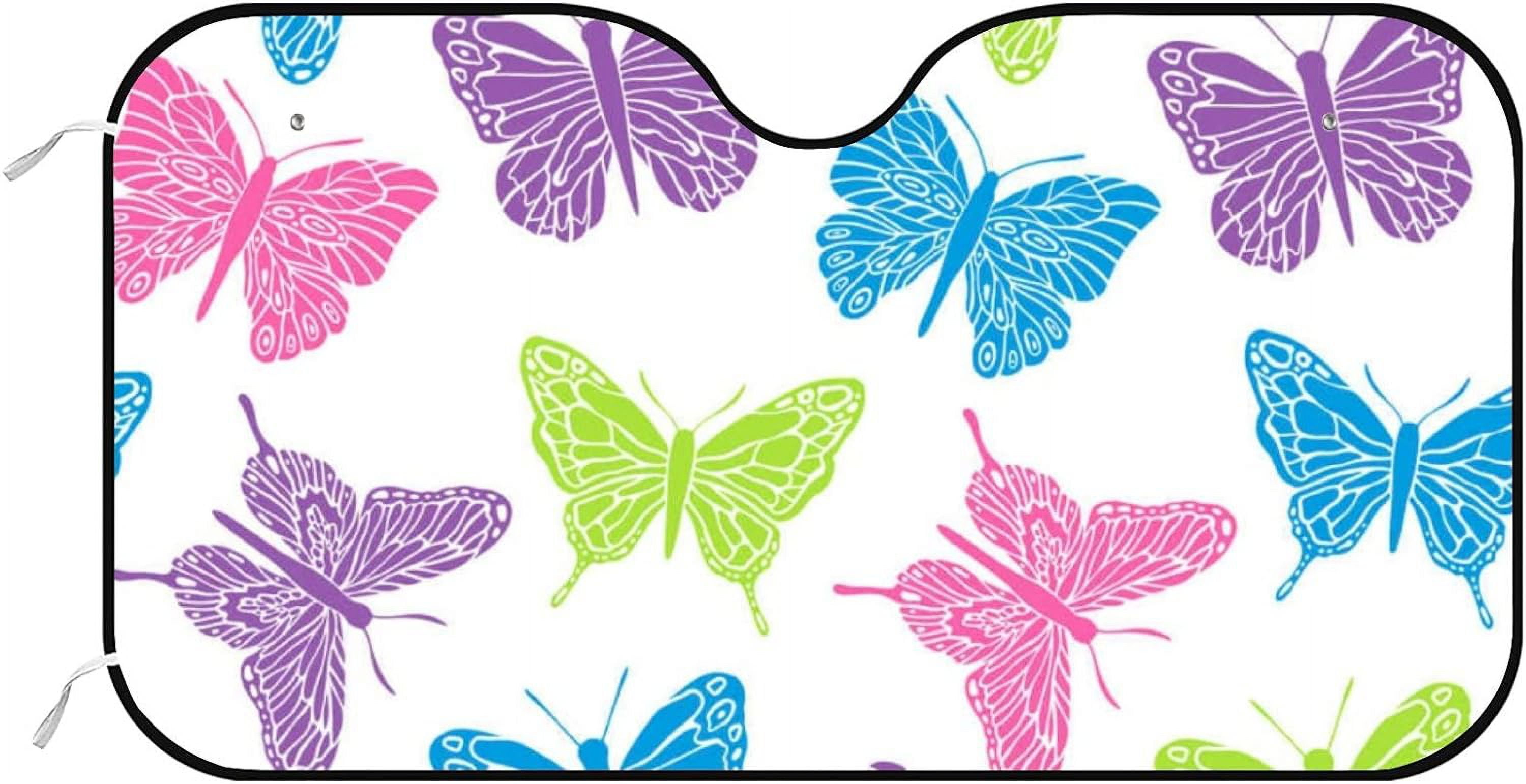 GZHJMY Car Front Windshield Sunshade UV Heat Protection, Foldable Auto ...