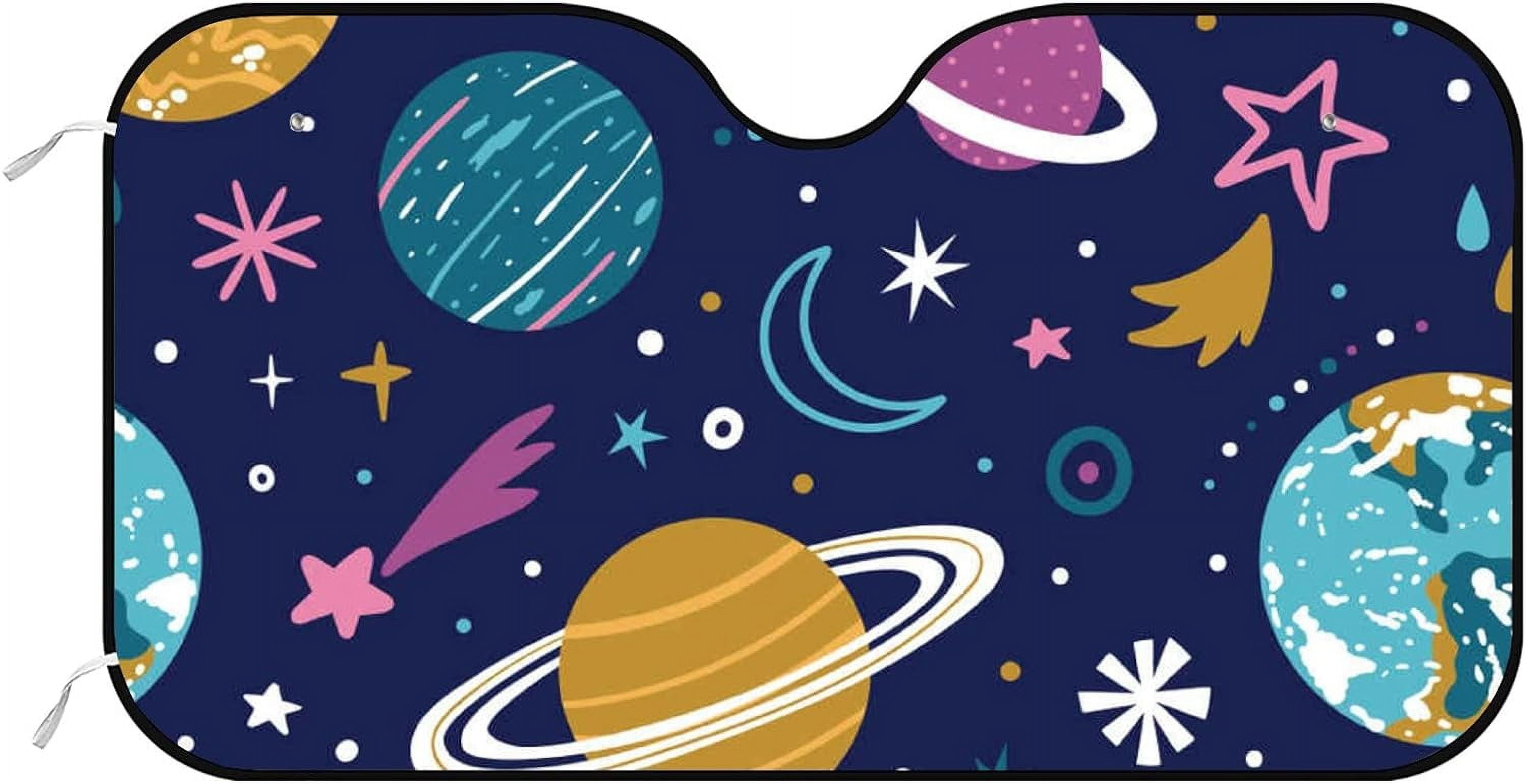 GZHJMY Car Front Windshield Sunshade UV Heat Protection, Foldable Auto ...