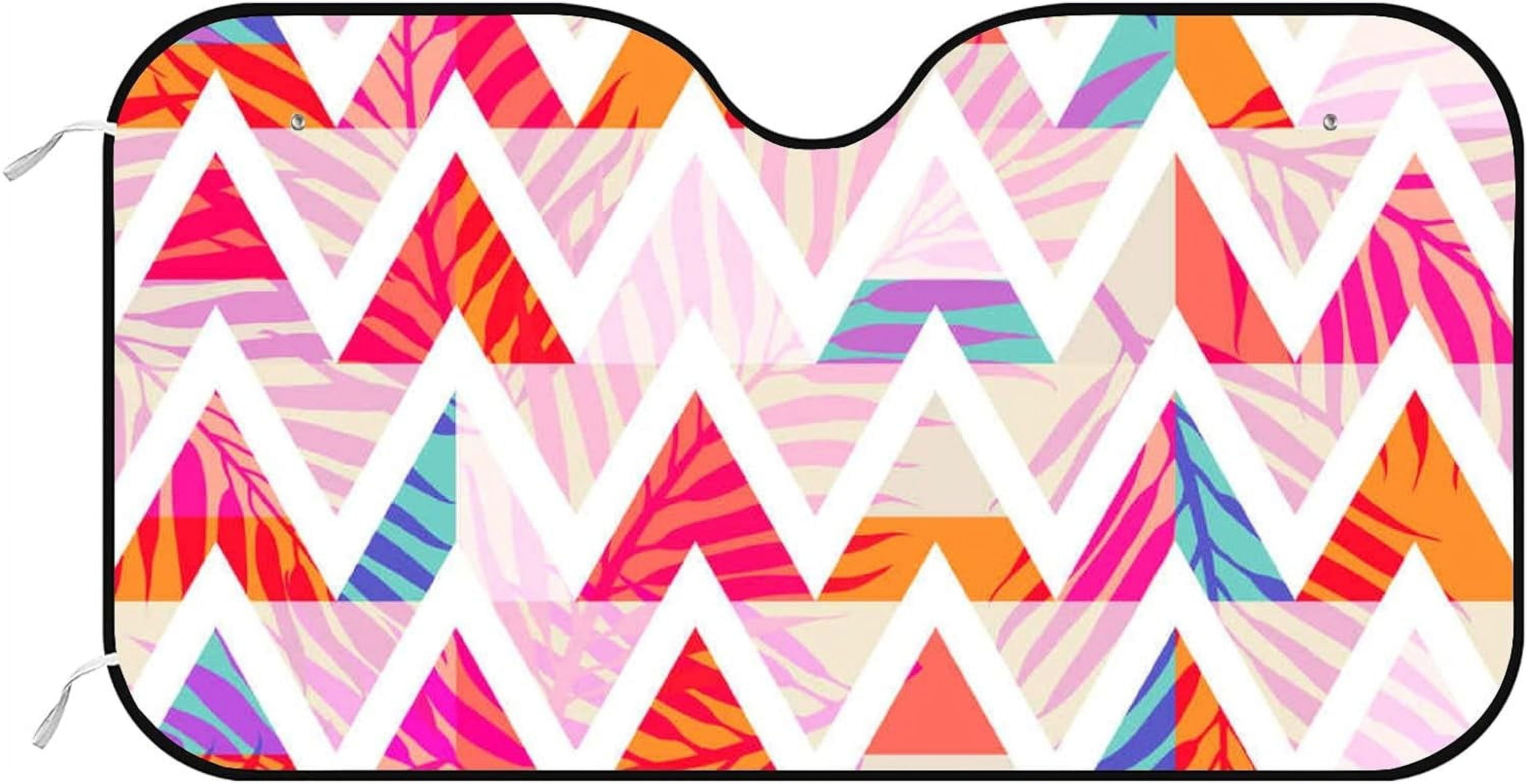 GZHJMY Car Front Windshield Sunshade UV Heat Protection, Foldable Auto ...