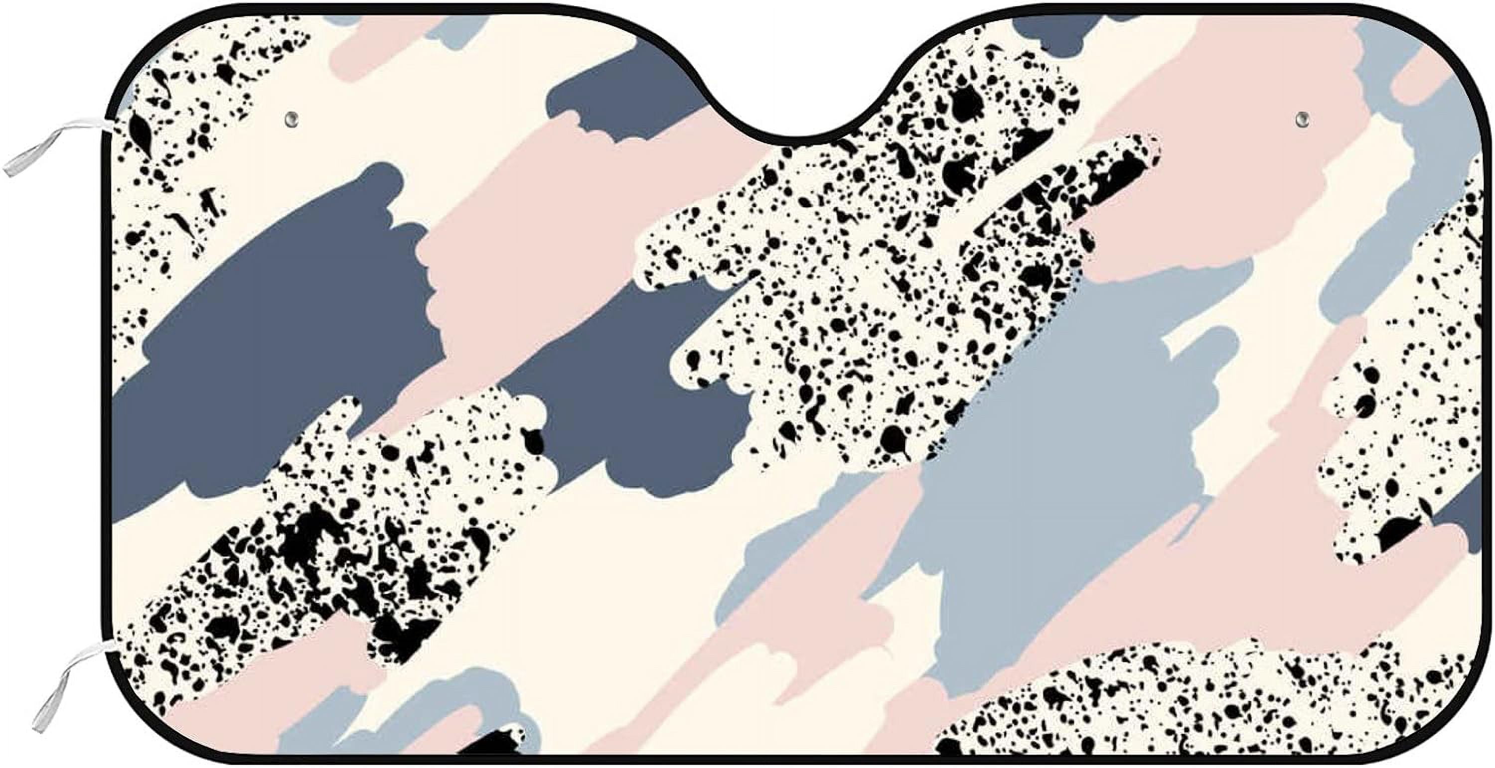 GZHJMY Car Front Windshield Sunshade UV Heat Protection, Foldable Auto ...