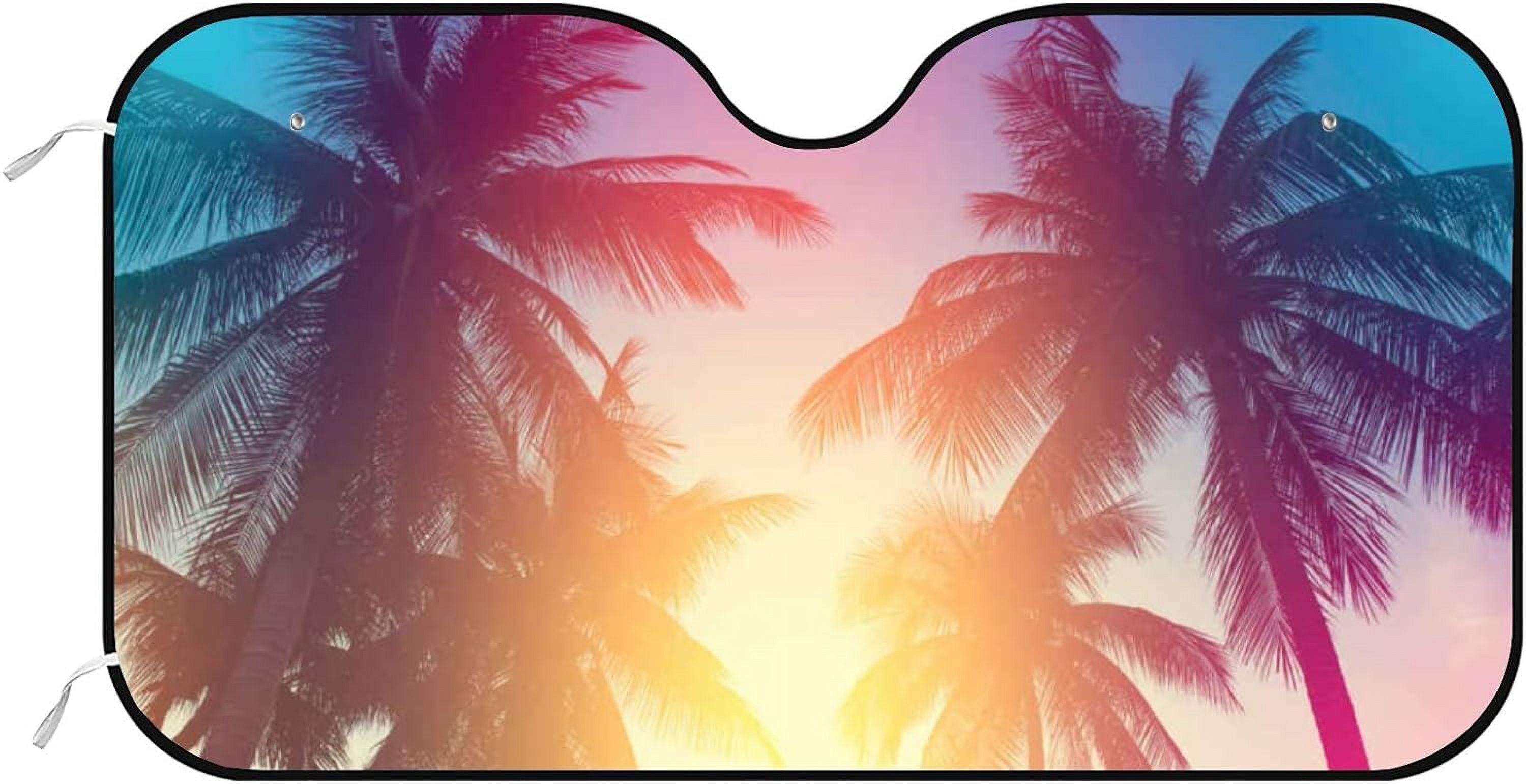 GZHJMY Car Front Windshield Sunshade UV Heat Protection, Foldable Auto ...