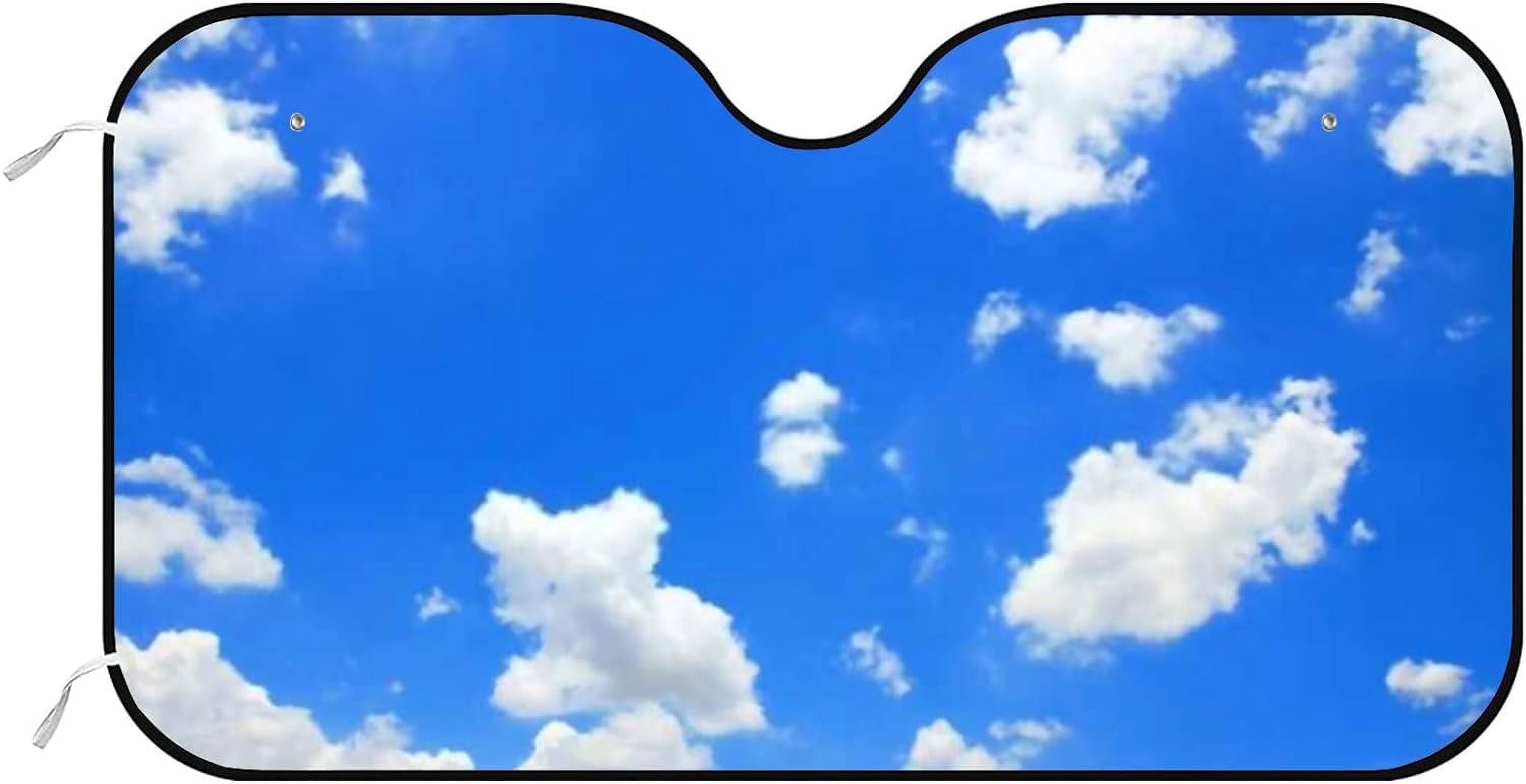 GZHJMY Car Front Windshield Sunshade UV Heat Protection, Foldable Auto ...