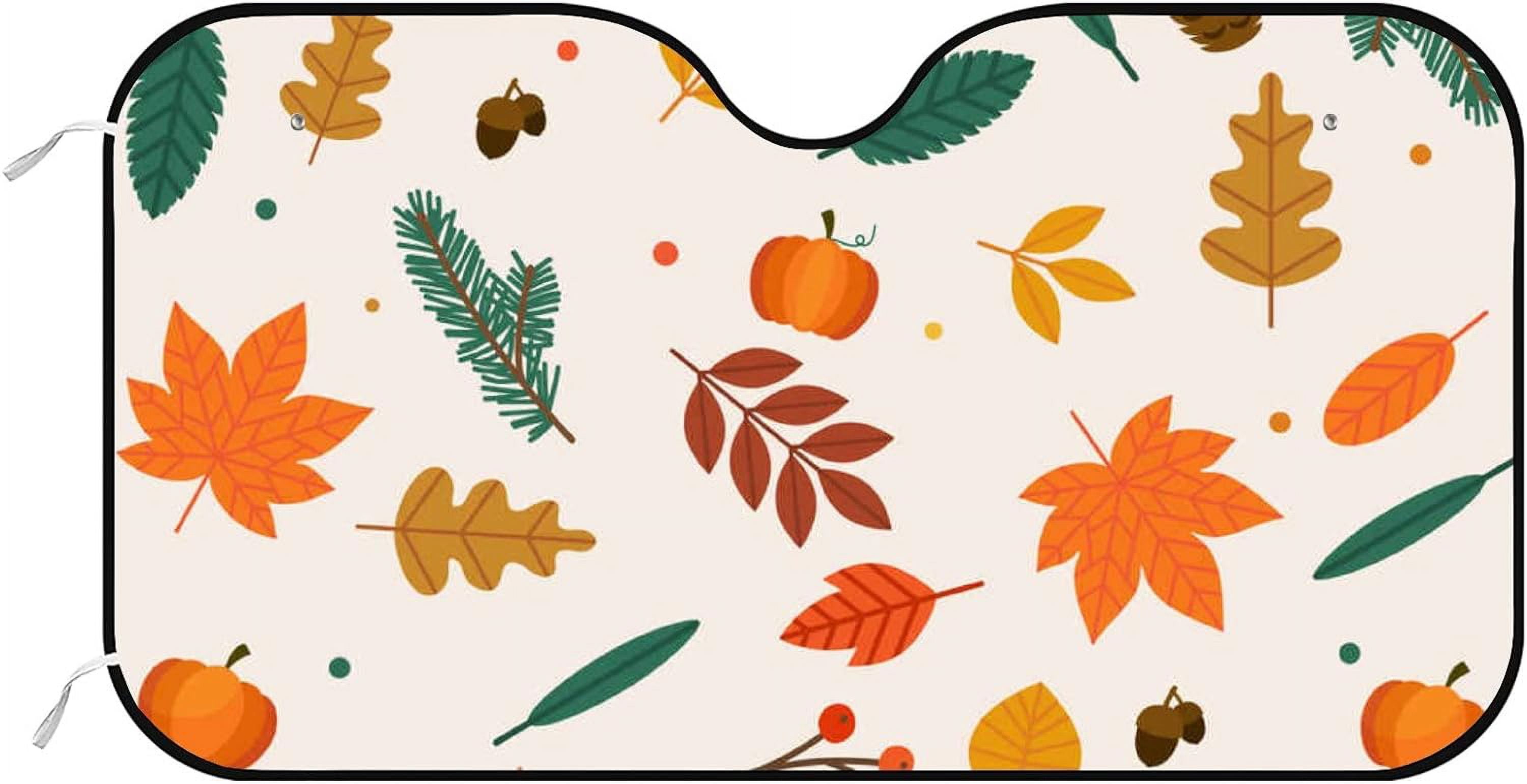 GZHJMY Car Front Windshield Sunshade UV Heat Protection, Foldable Auto ...