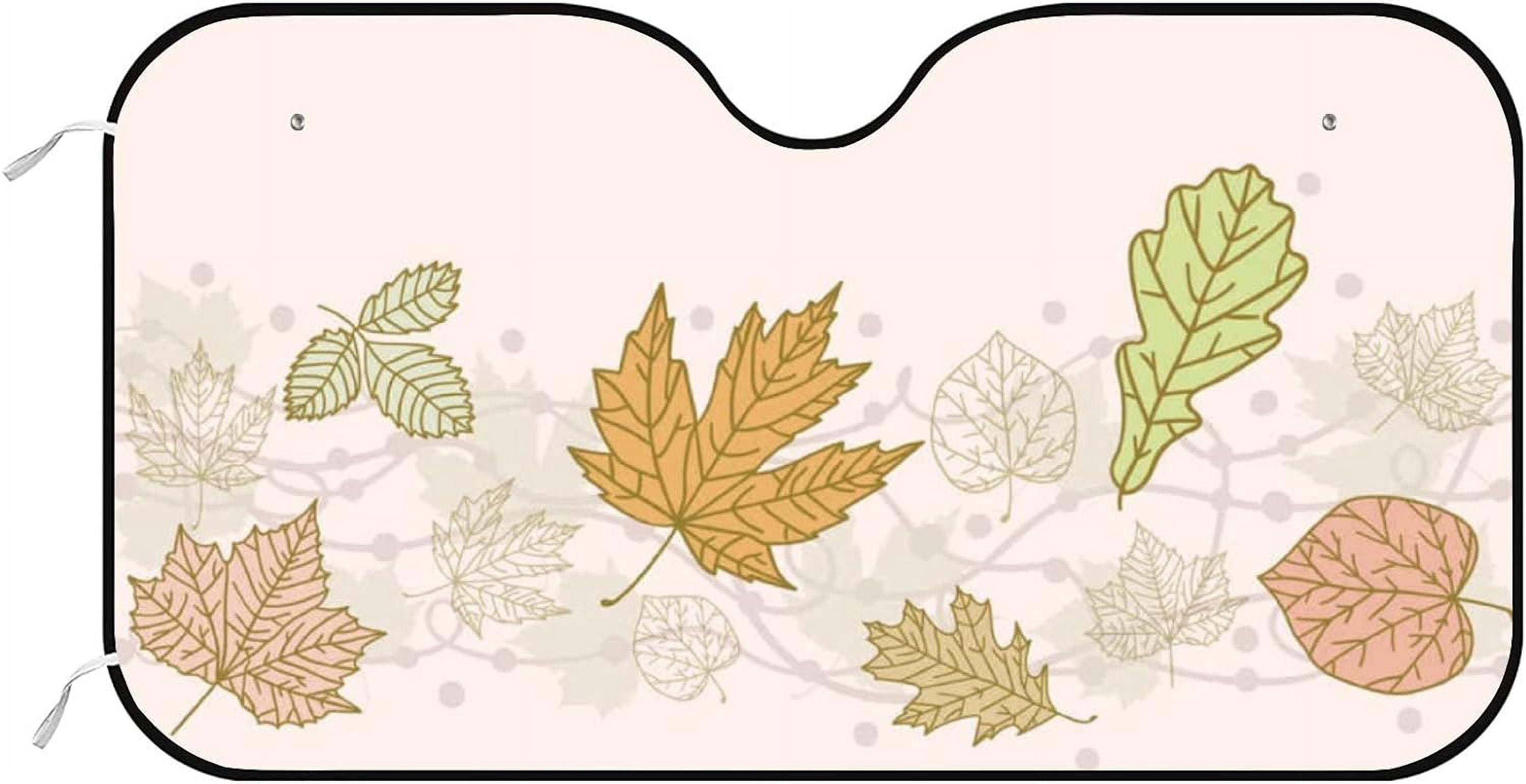 GZHJMY Car Front Windshield Sunshade UV Heat Protection, Foldable Auto ...