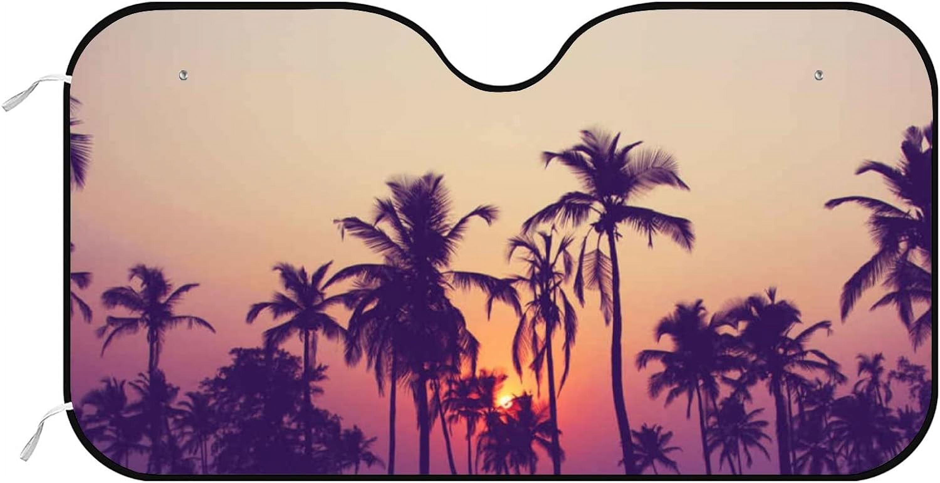 GZHJMY Car Front Windshield Sunshade UV Heat Protection, Foldable Auto ...