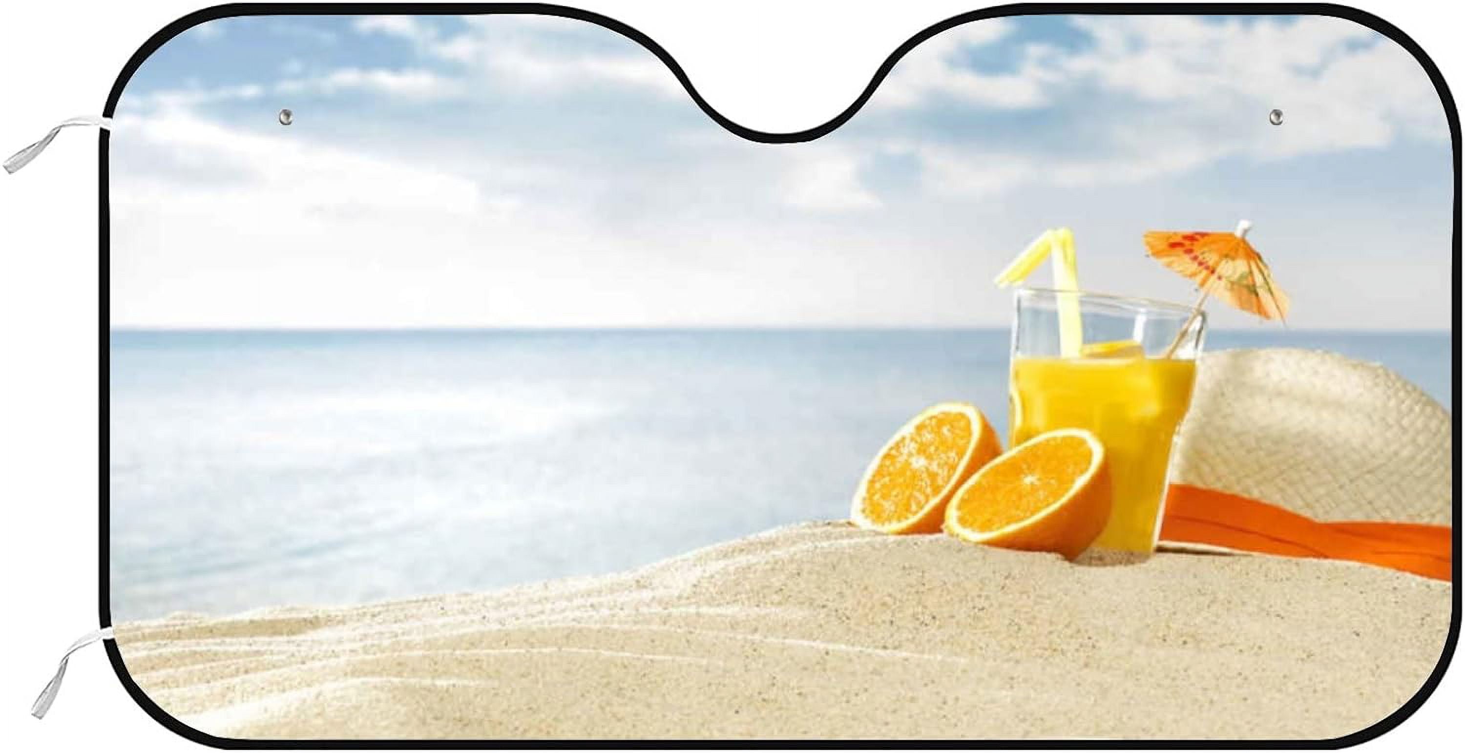 GZHJMY Car Front Windshield Sunshade UV Heat Protection, Foldable Auto ...