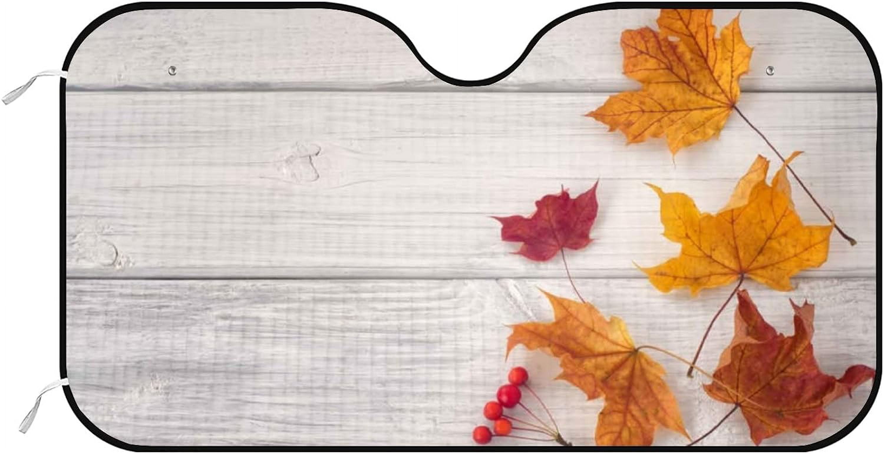 GZHJMY Car Front Windshield Sunshade UV Heat Protection, Foldable Auto ...