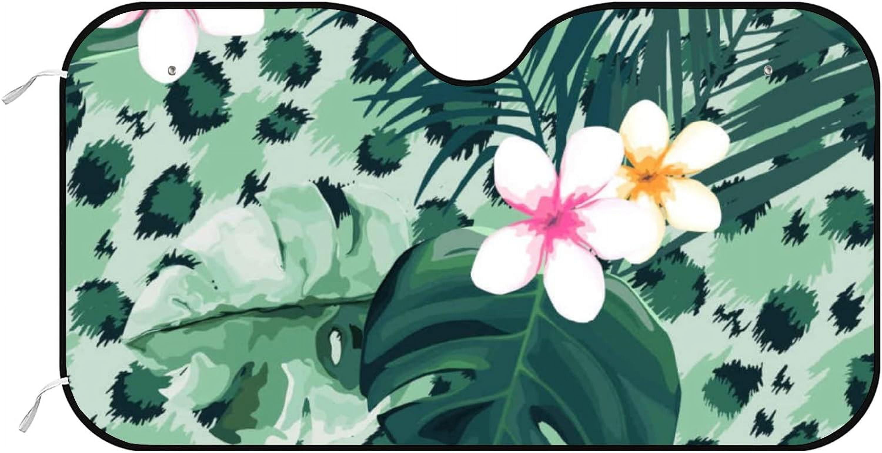 GZHJMY Car Front Windshield Sunshade UV Heat Protection, Foldable Auto ...