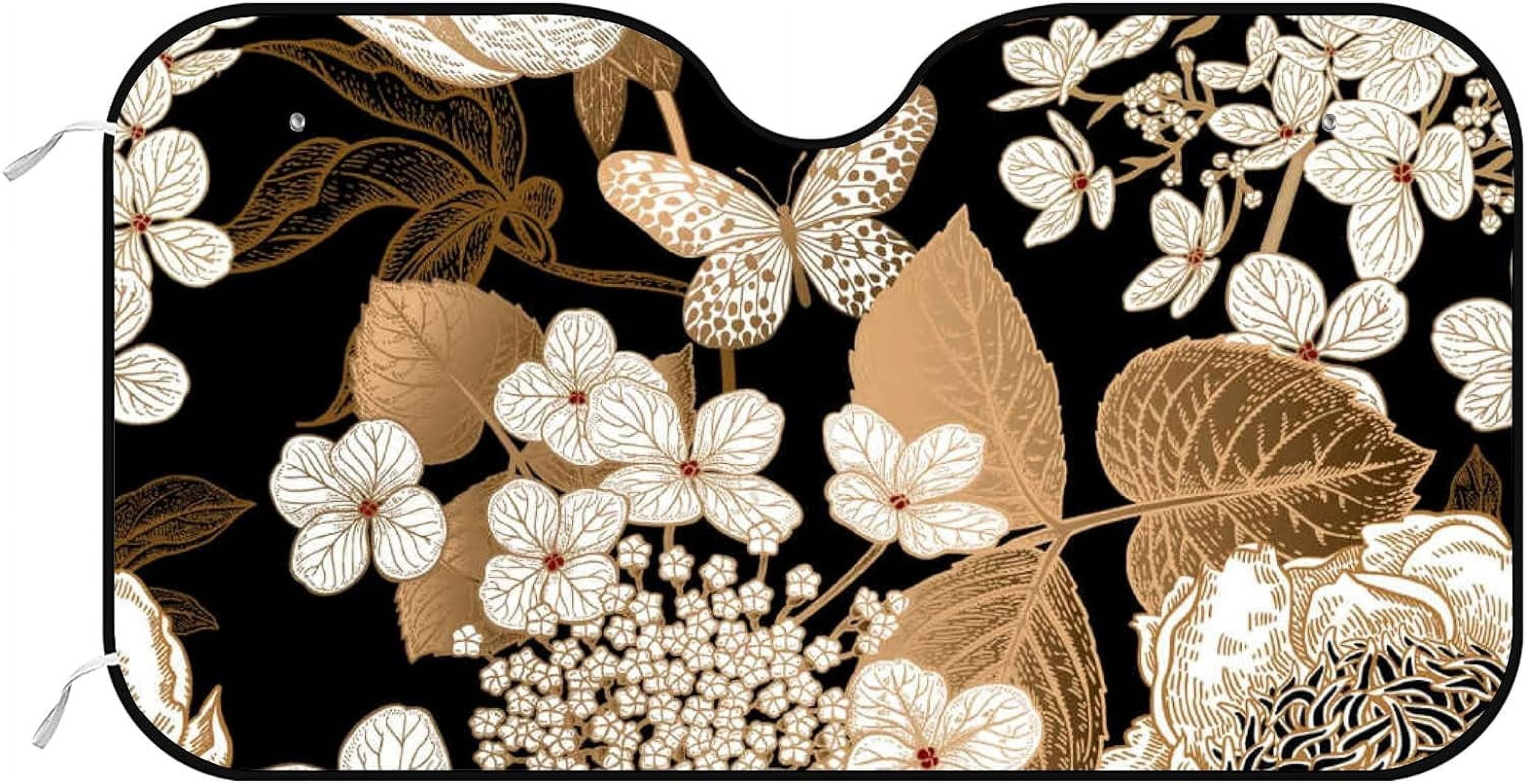 GZHJMY Car Front Windshield Sunshade UV Heat Protection, Foldable Auto ...