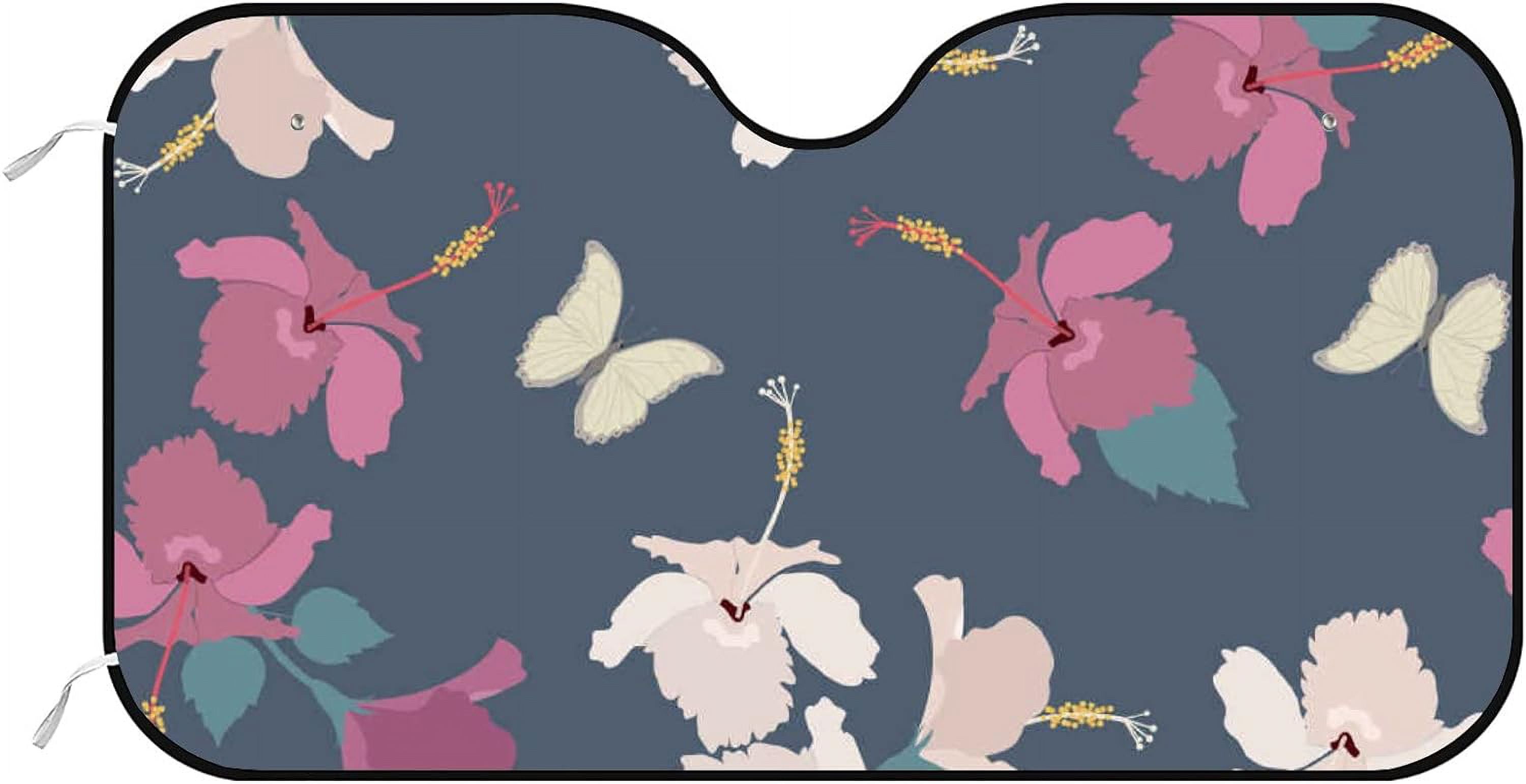 GZHJMY Car Front Windshield Sunshade UV Heat Protection, Foldable Auto ...