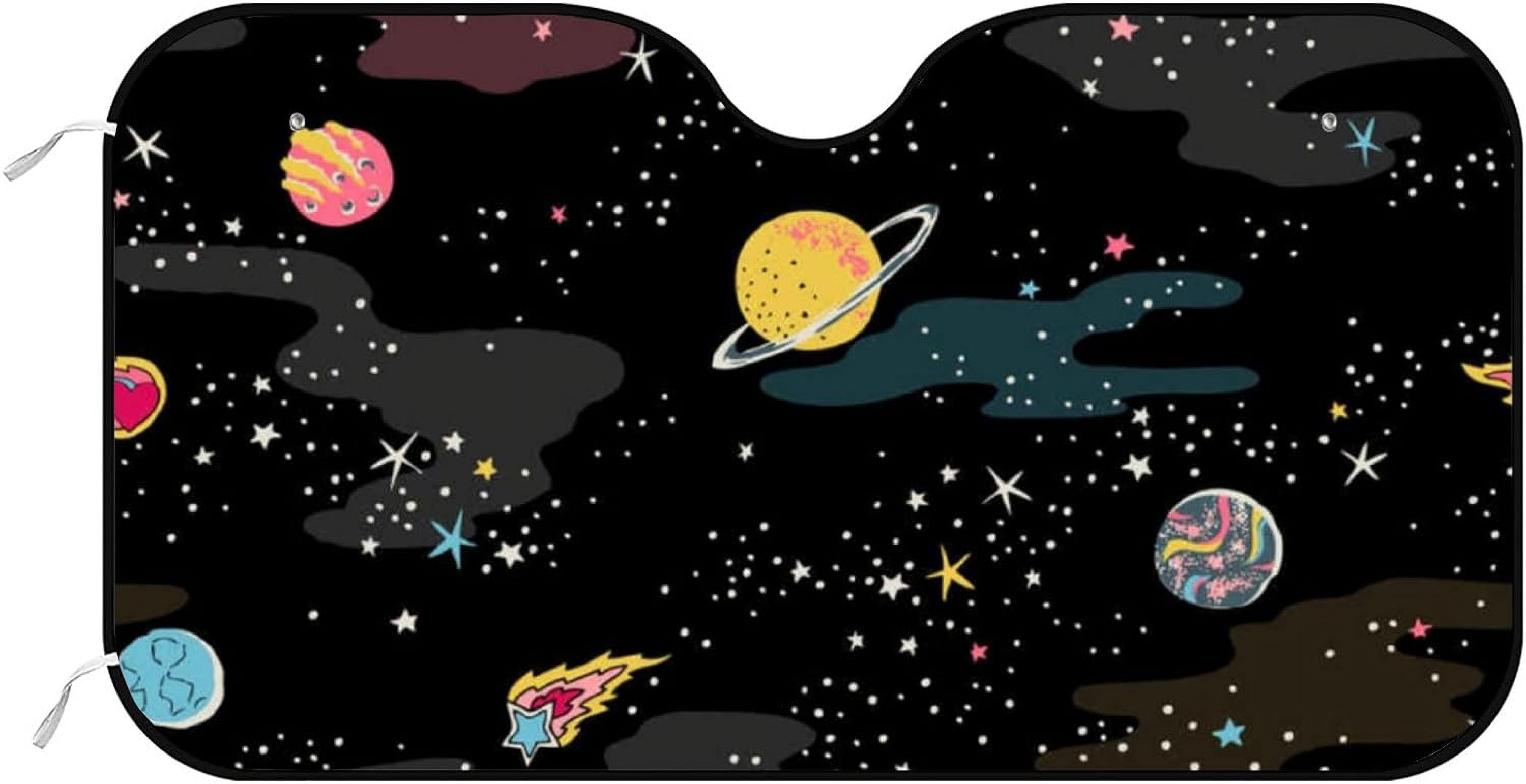 GZHJMY Car Front Windshield Sunshade UV Heat Protection, Foldable Auto ...