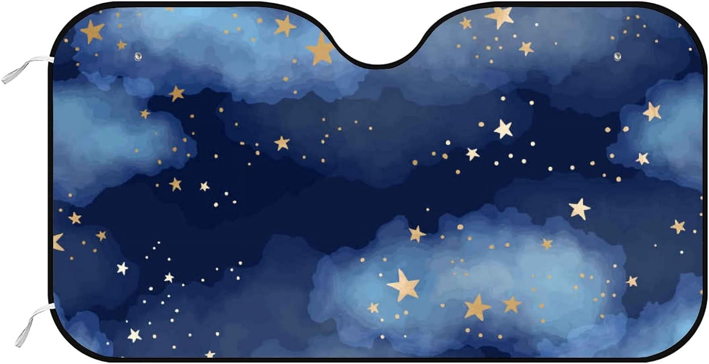 GZHJMY Car Front Windshield Sunshade UV Heat Protection, Foldable Auto ...