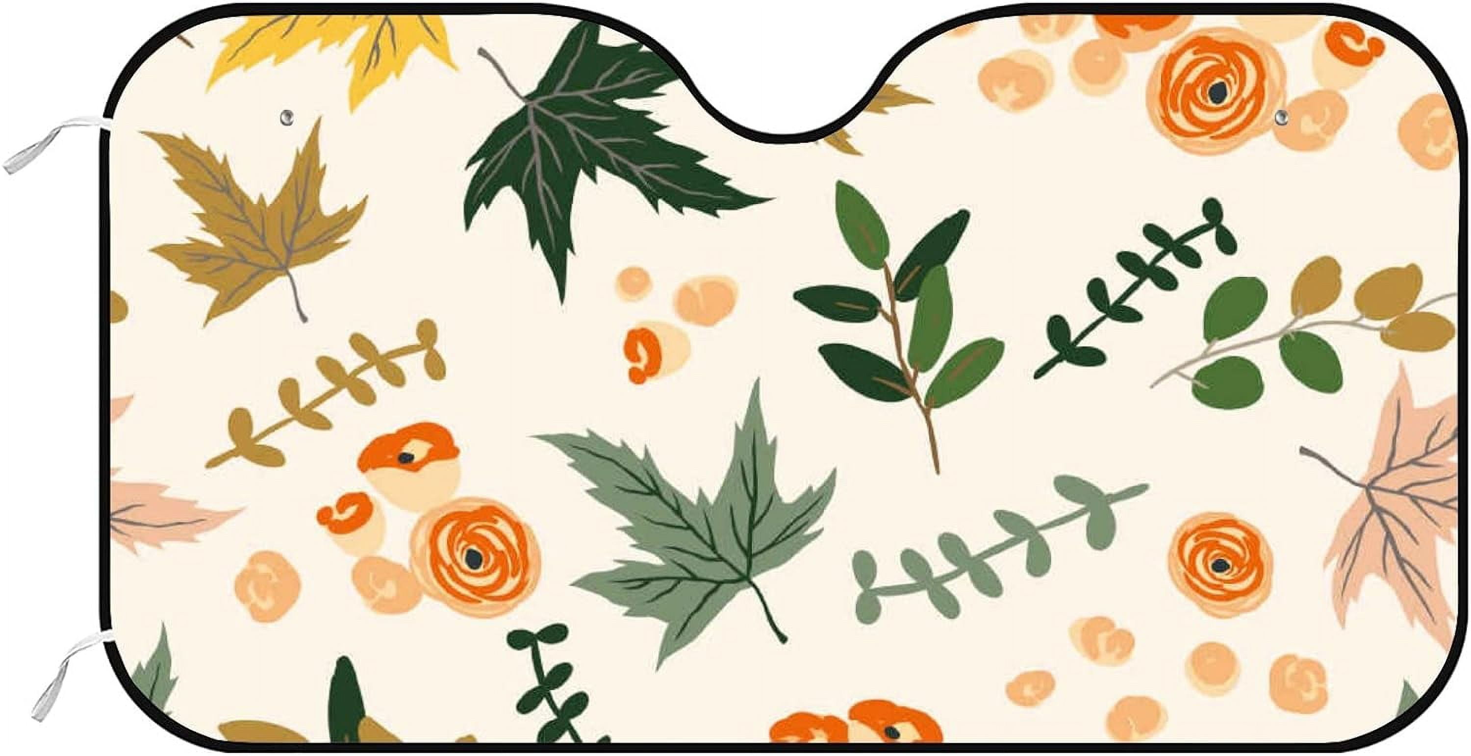 GZHJMY Car Front Windshield Sunshade UV Heat Protection, Foldable Auto ...