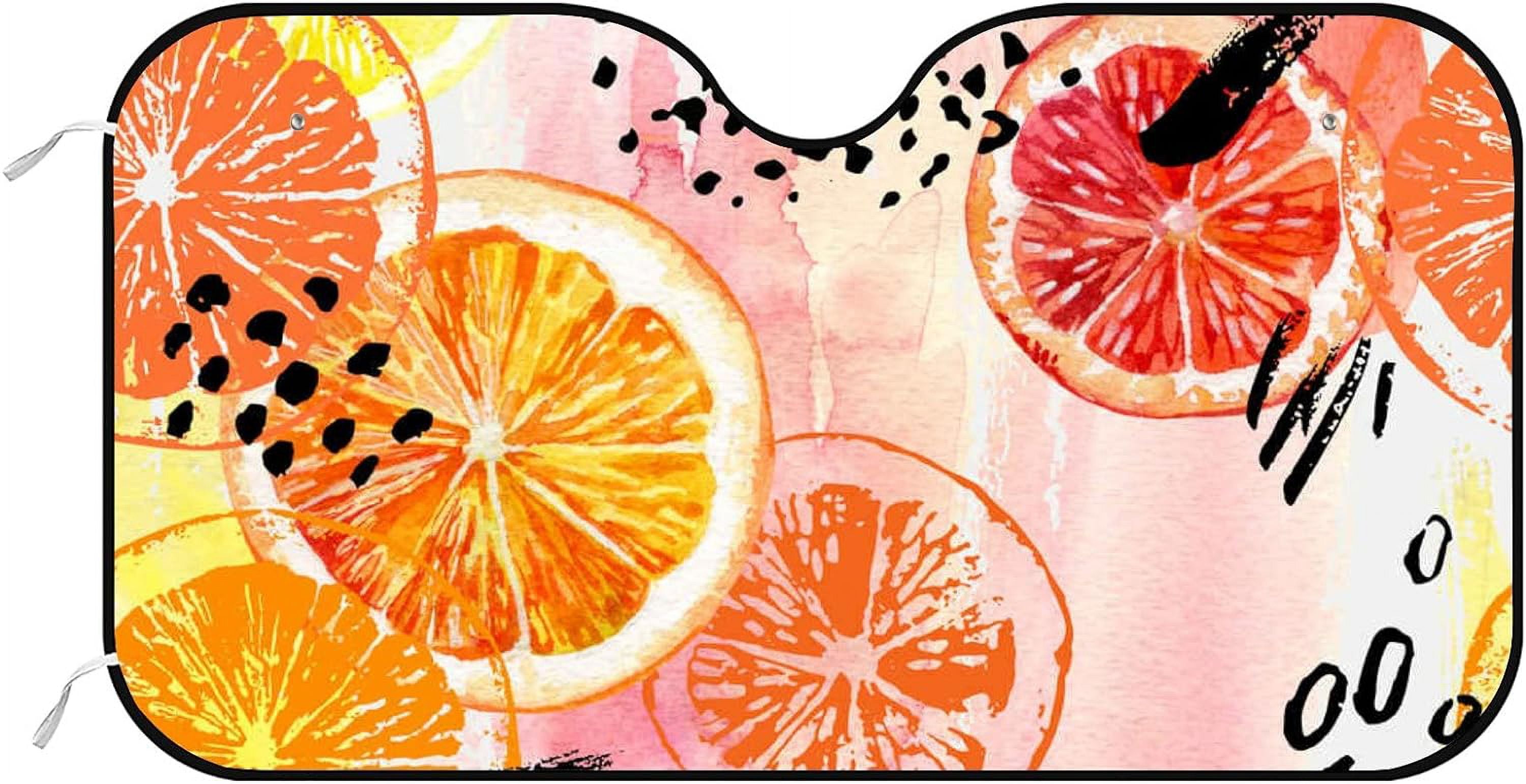 GZHJMY Car Front Windshield Sunshade UV Heat Protection, Foldable Auto ...