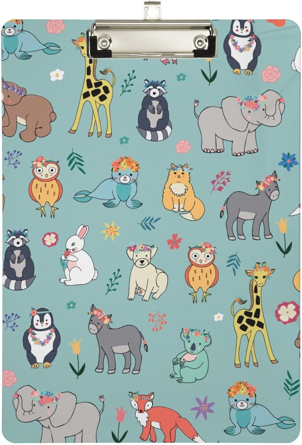 GZHJMY Cartoon Animal Clipboard Classrooms Office Clipboard A4 Standard ...