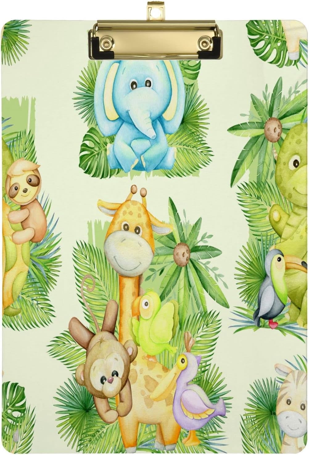 GZHJMY Cartoon Animals Clipboard,Standard A4 Letter Size Hardboard ...