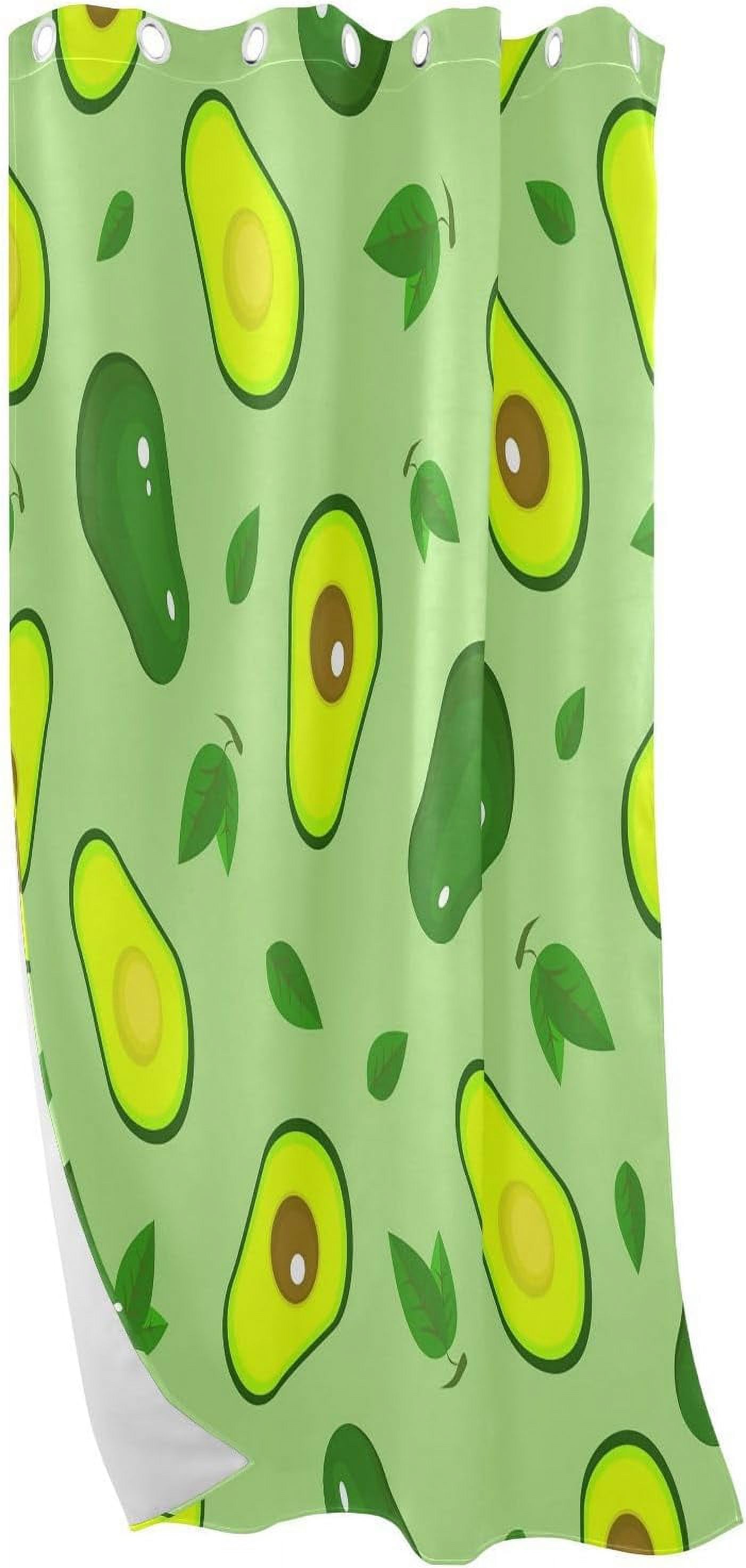 GZHJMY Cartoon Avocado Blackout Curtains 84x52in,Thermal Insulated Room ...