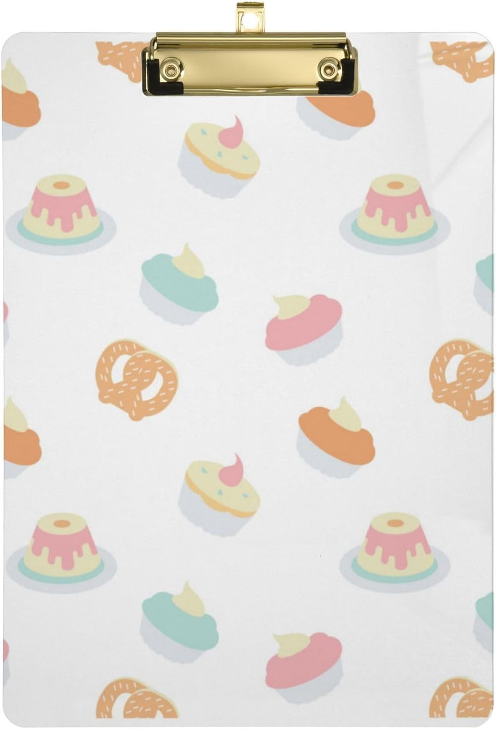 GZHJMY Cartoon Cake Clipboard A4 Standard Size Decorative Clipboard ...