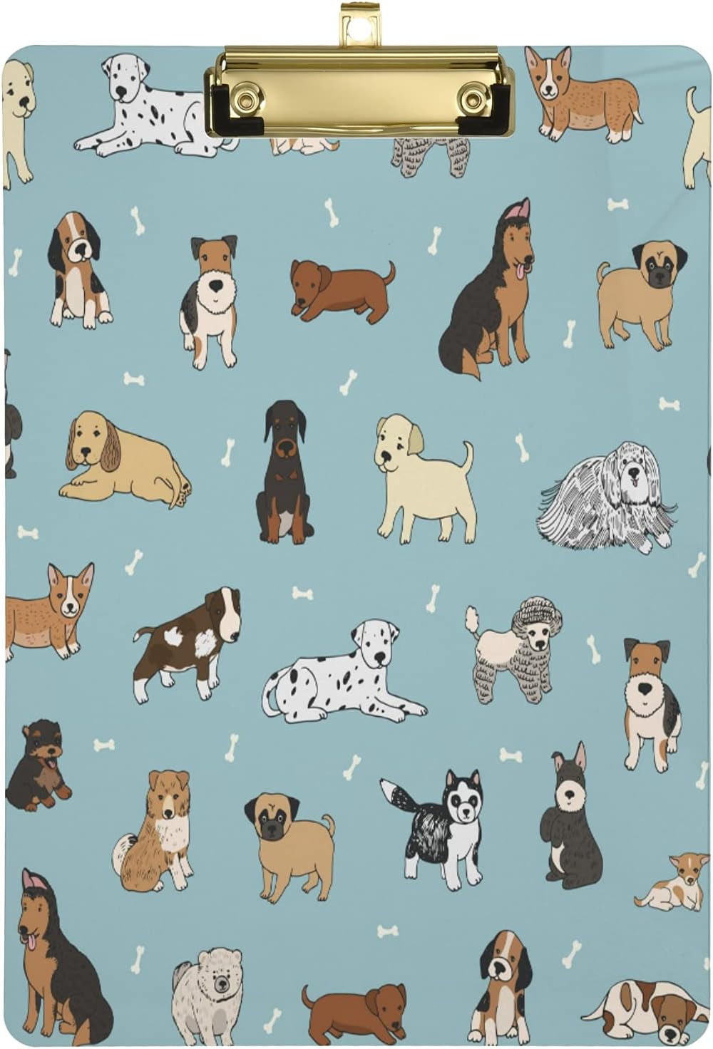 GZHJMY Cartoon Doodle Puppy Dog Clipboard | Clipboard with Low Profile ...