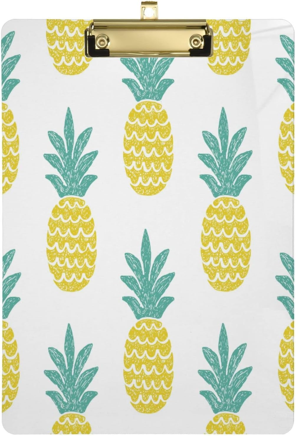 GZHJMY Cartoon Yellow Pineapple Clipboard,Standard A4 Letter Size ...